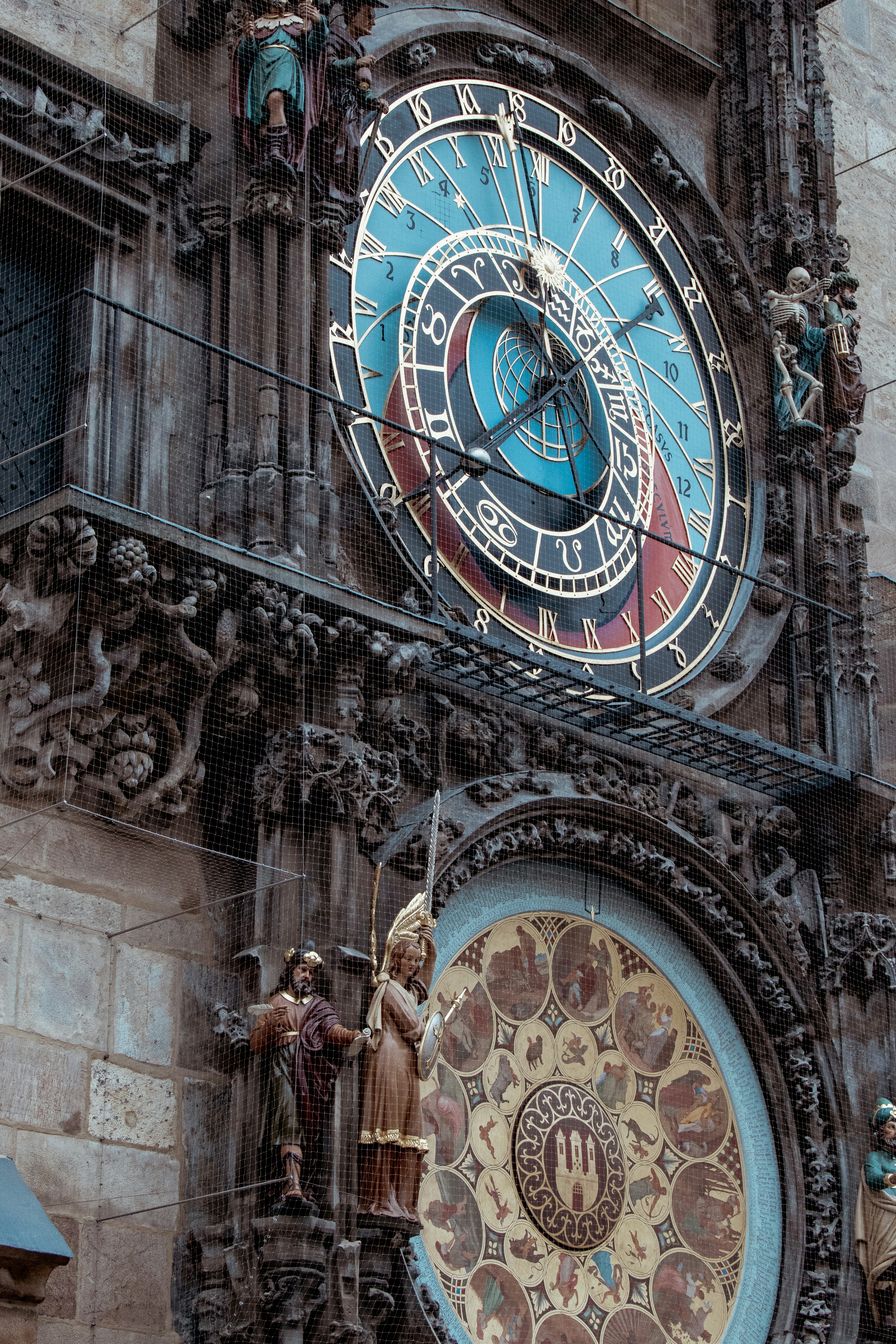 Prague Orloj: Timekeeper Adorning a Gothic Facade