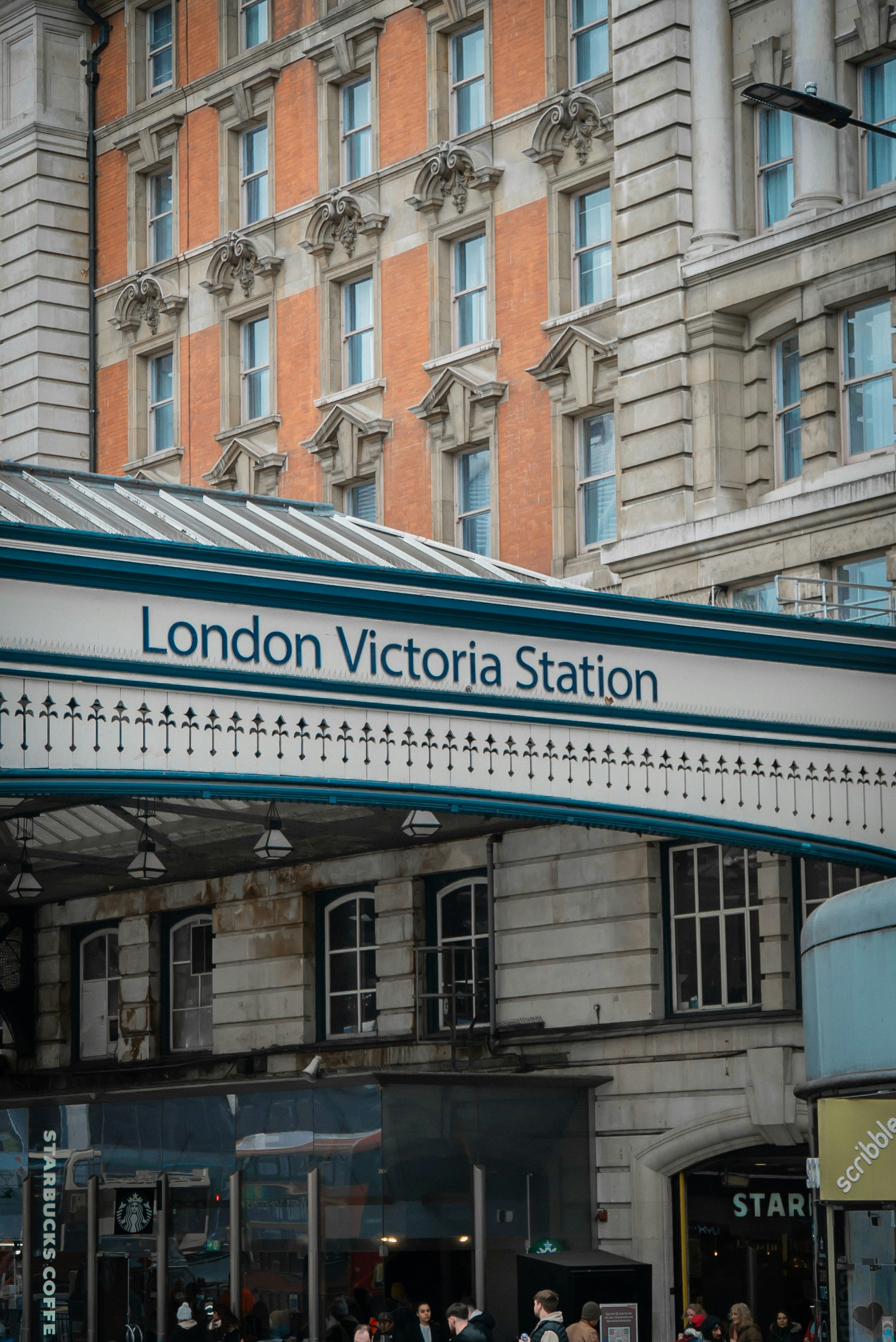 Canopy and Brick: A Quiet Portrait of London Victoria Station