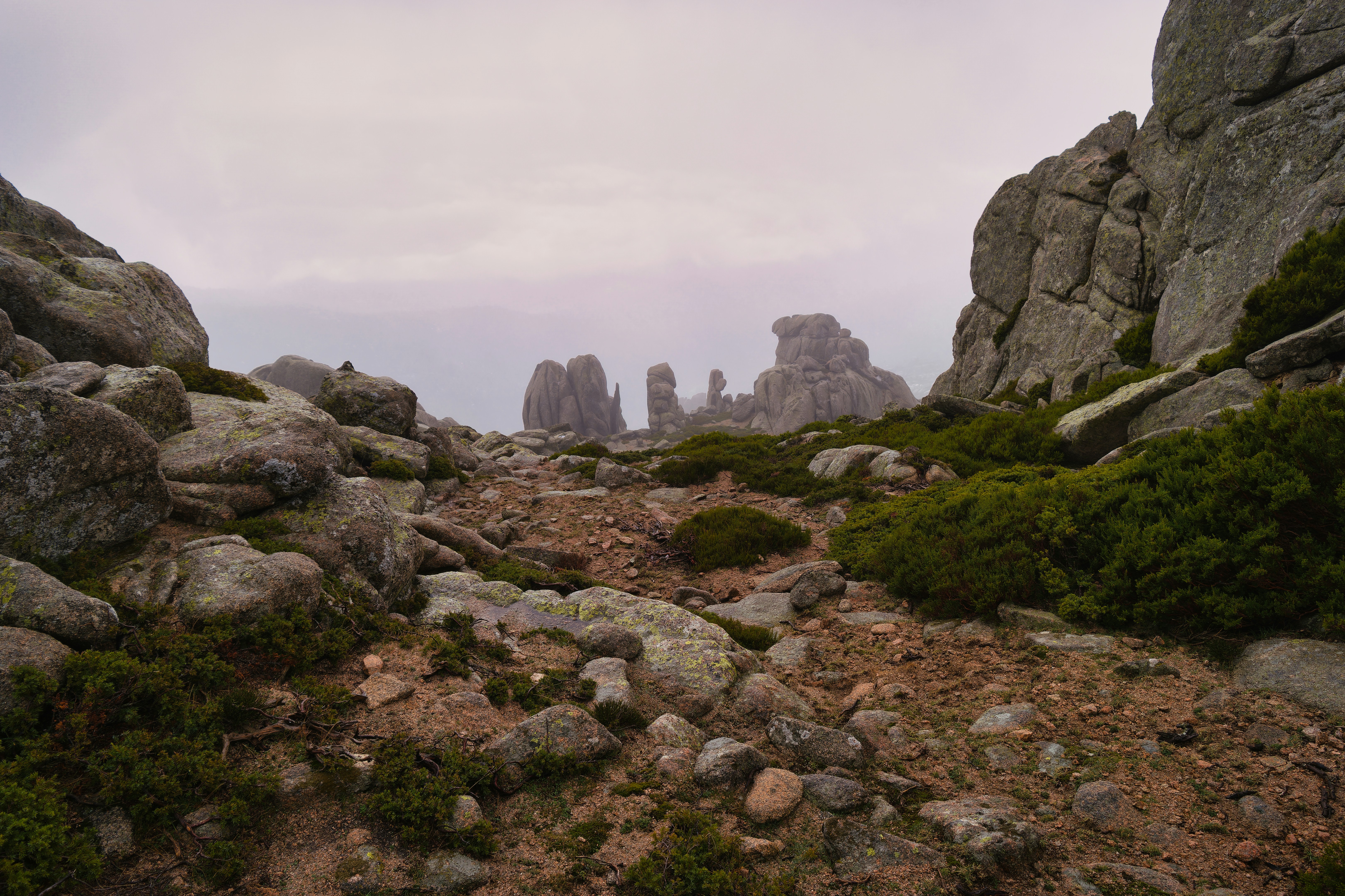 Rugged Pass through Granite Sentinel