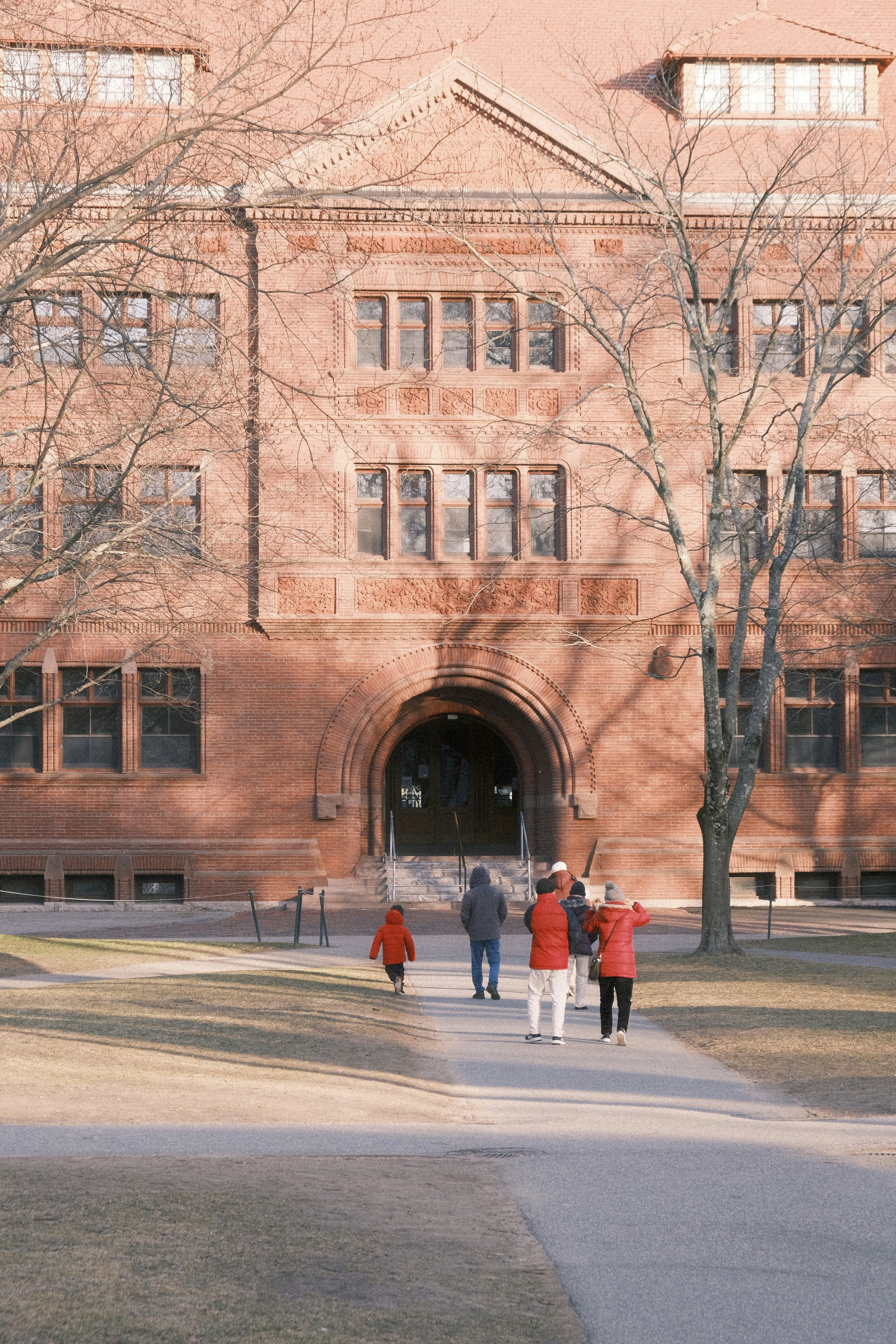 Courtyard Passage to the Red Brick Archive