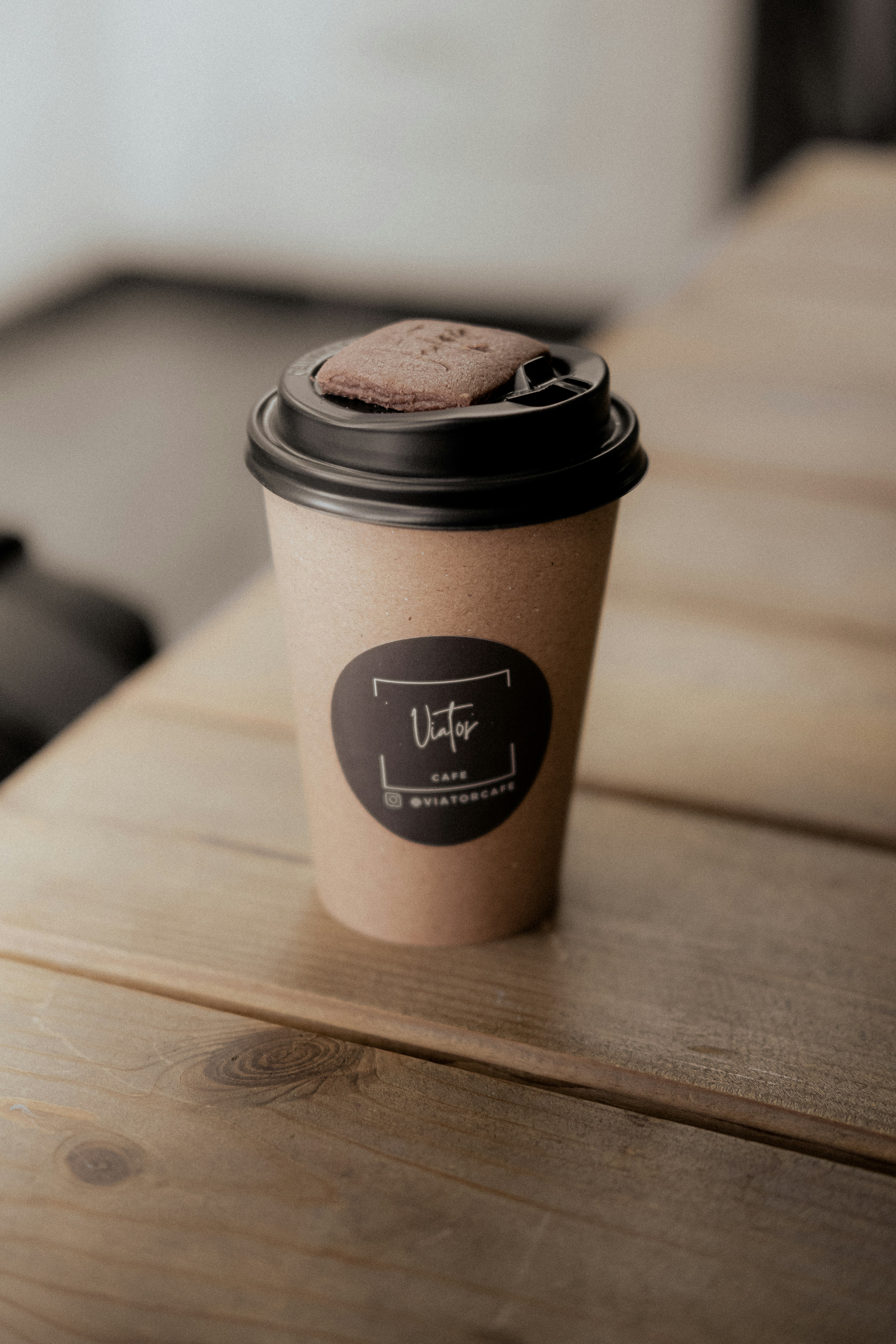 Coffee Studio: A Minimal Cup on Weathered Planks