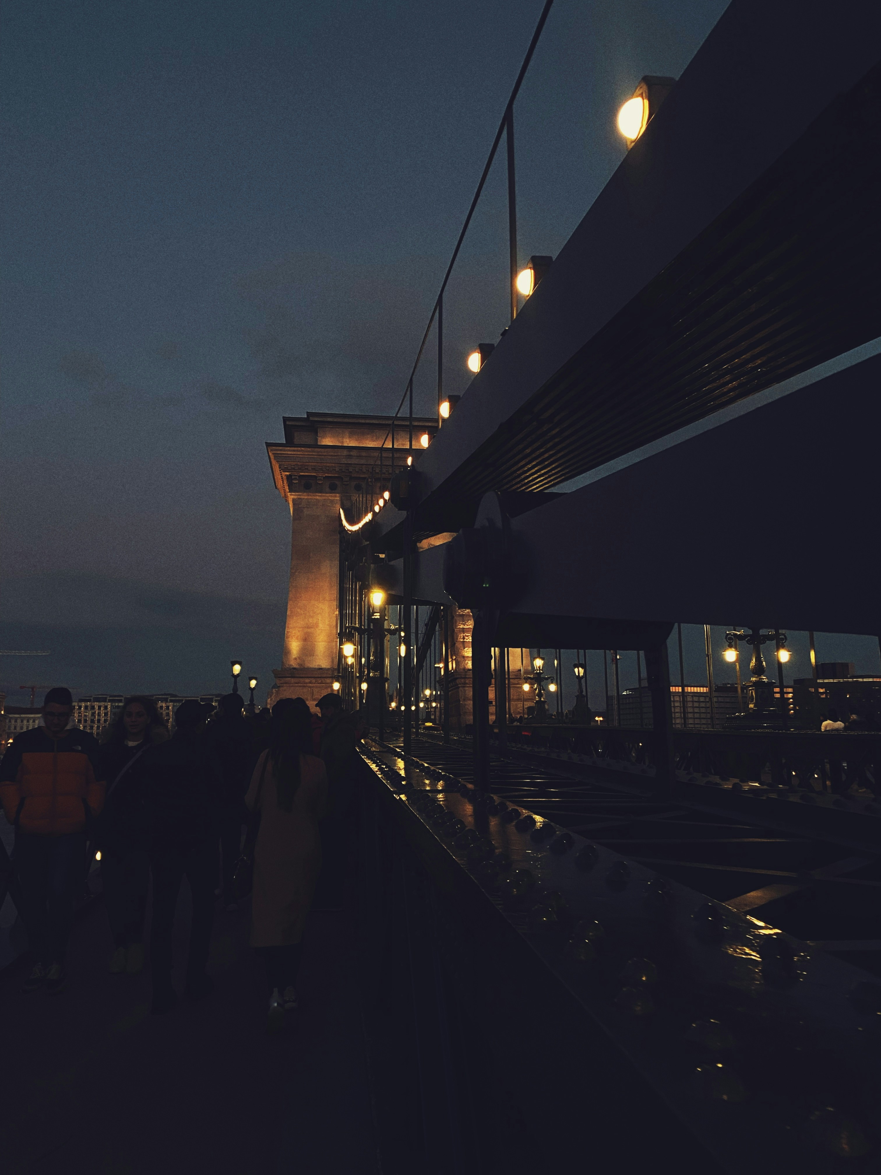 Lantern-lit Promenade by the Towered Span