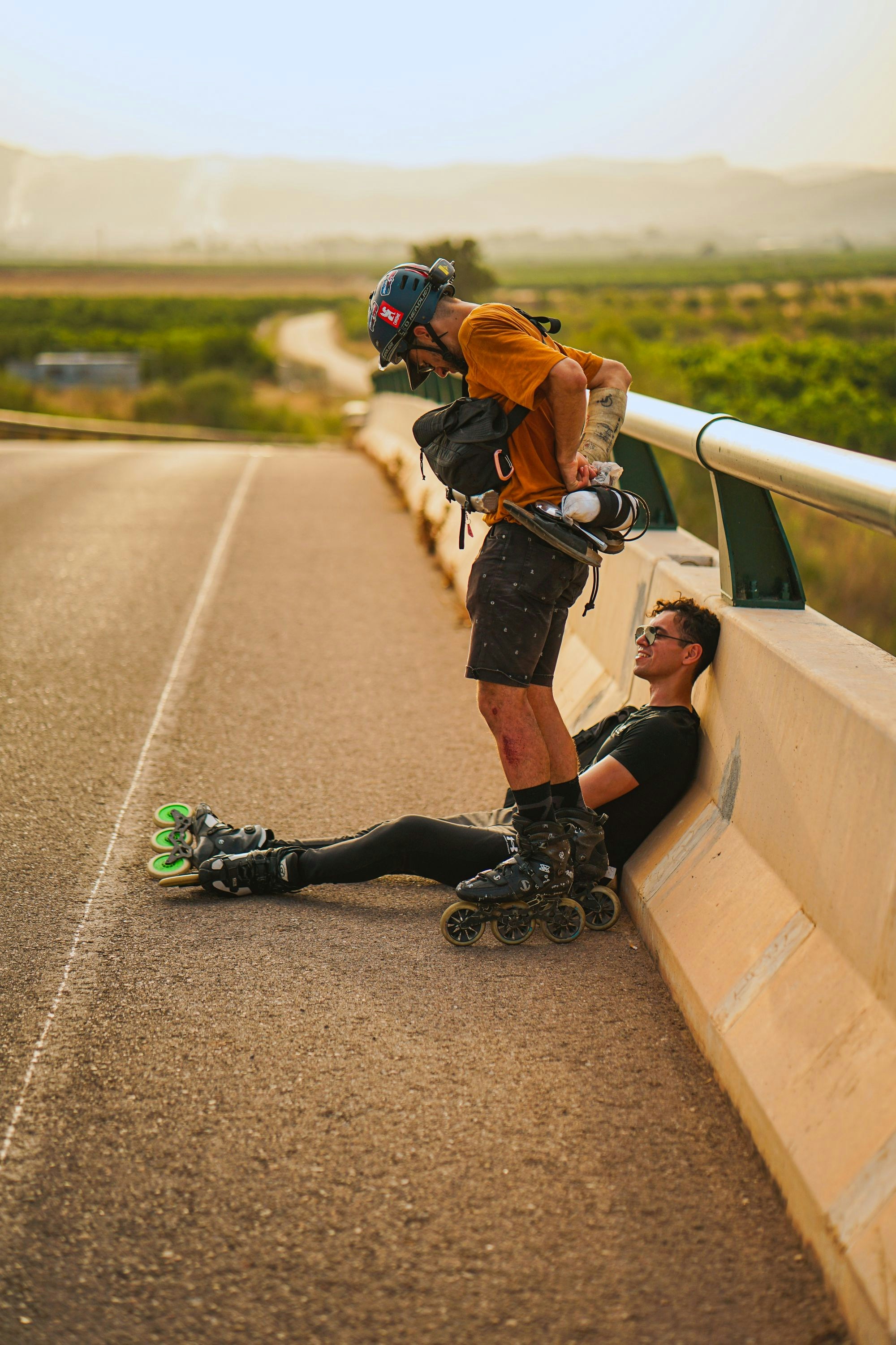 Bridge Skates and Sparks of Friendship