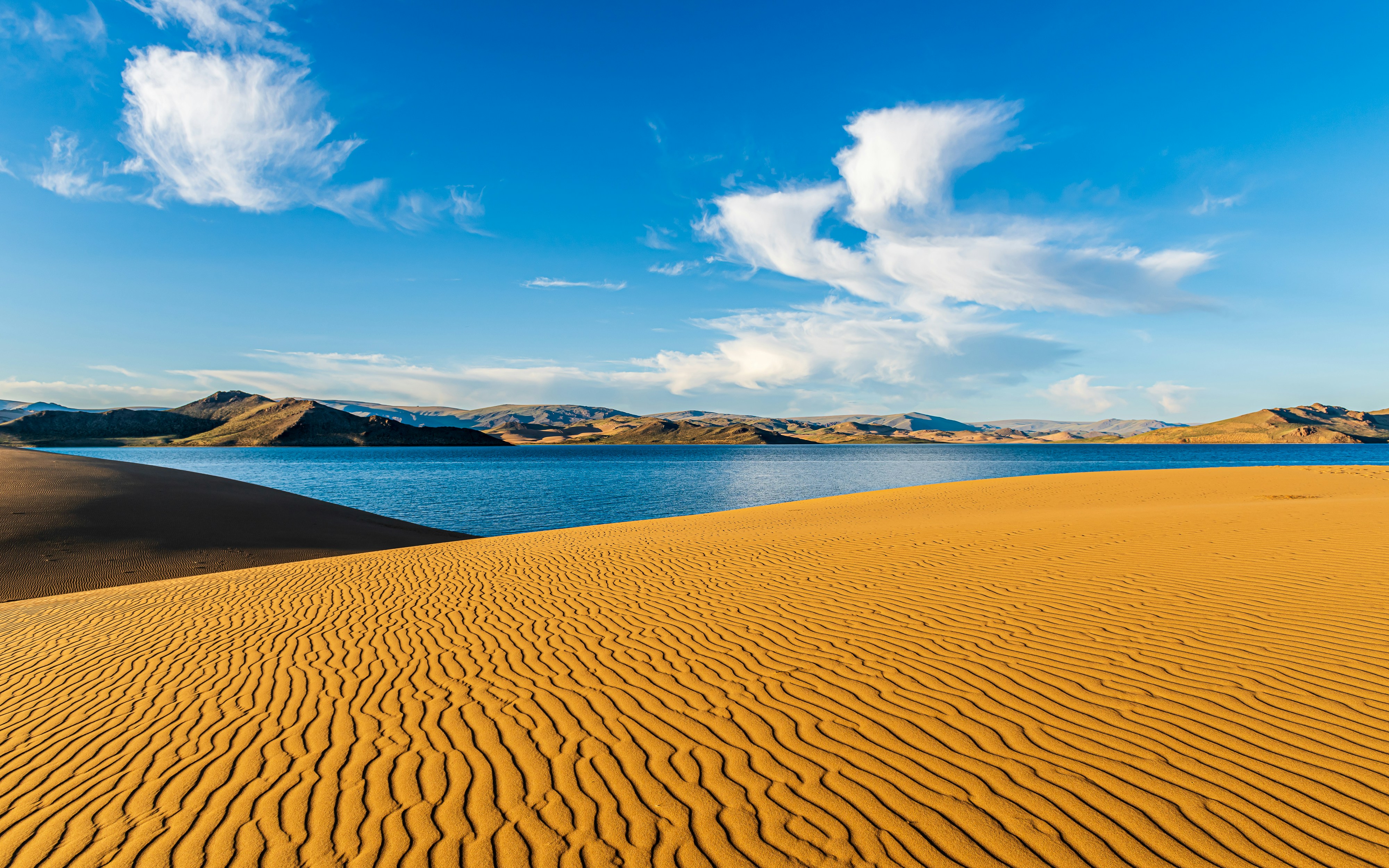 Black lake of Ulaagchin