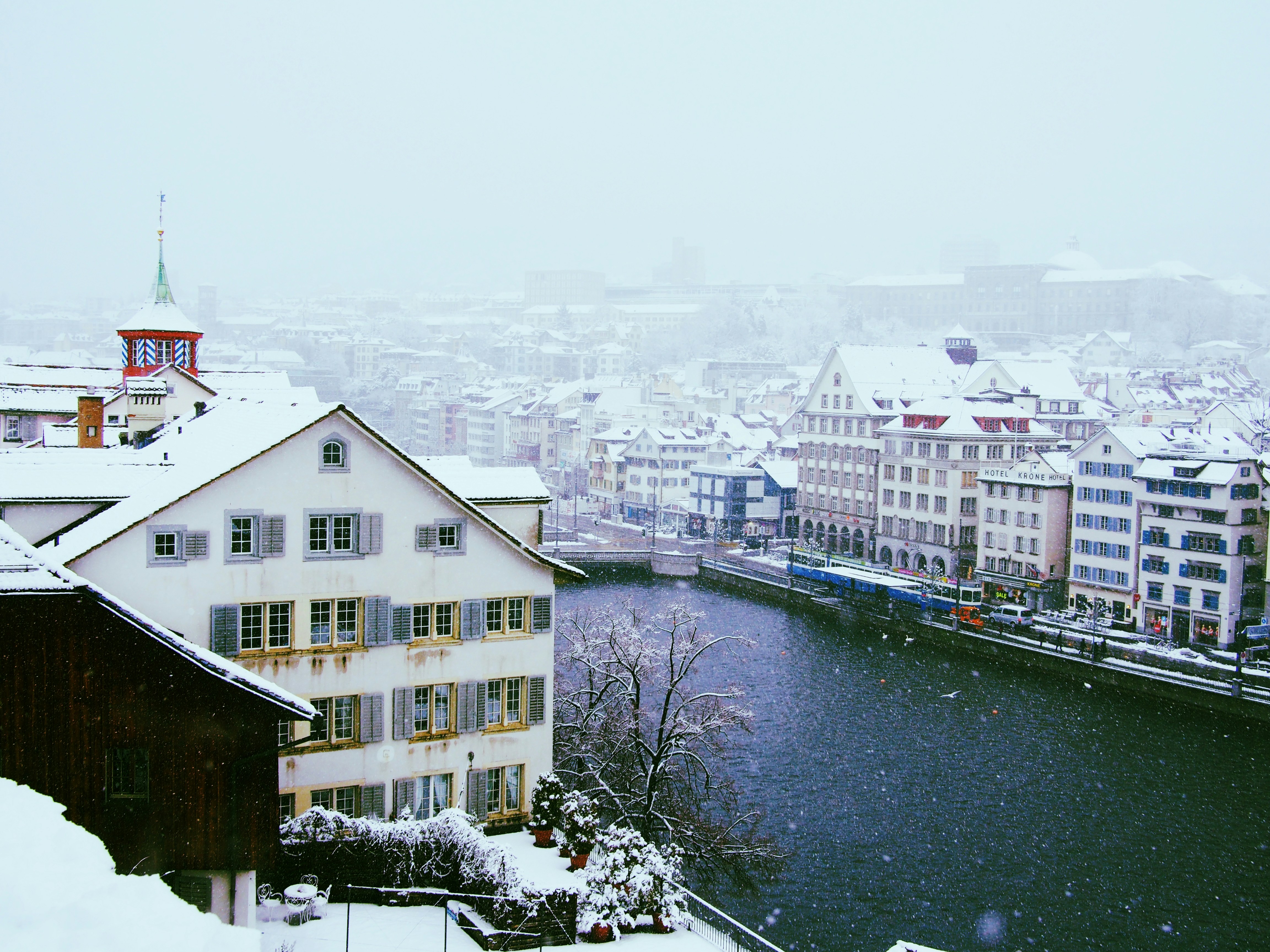 Gambar Musim Dingin Zurich | Unduh Gambar Gratis di Unsplash