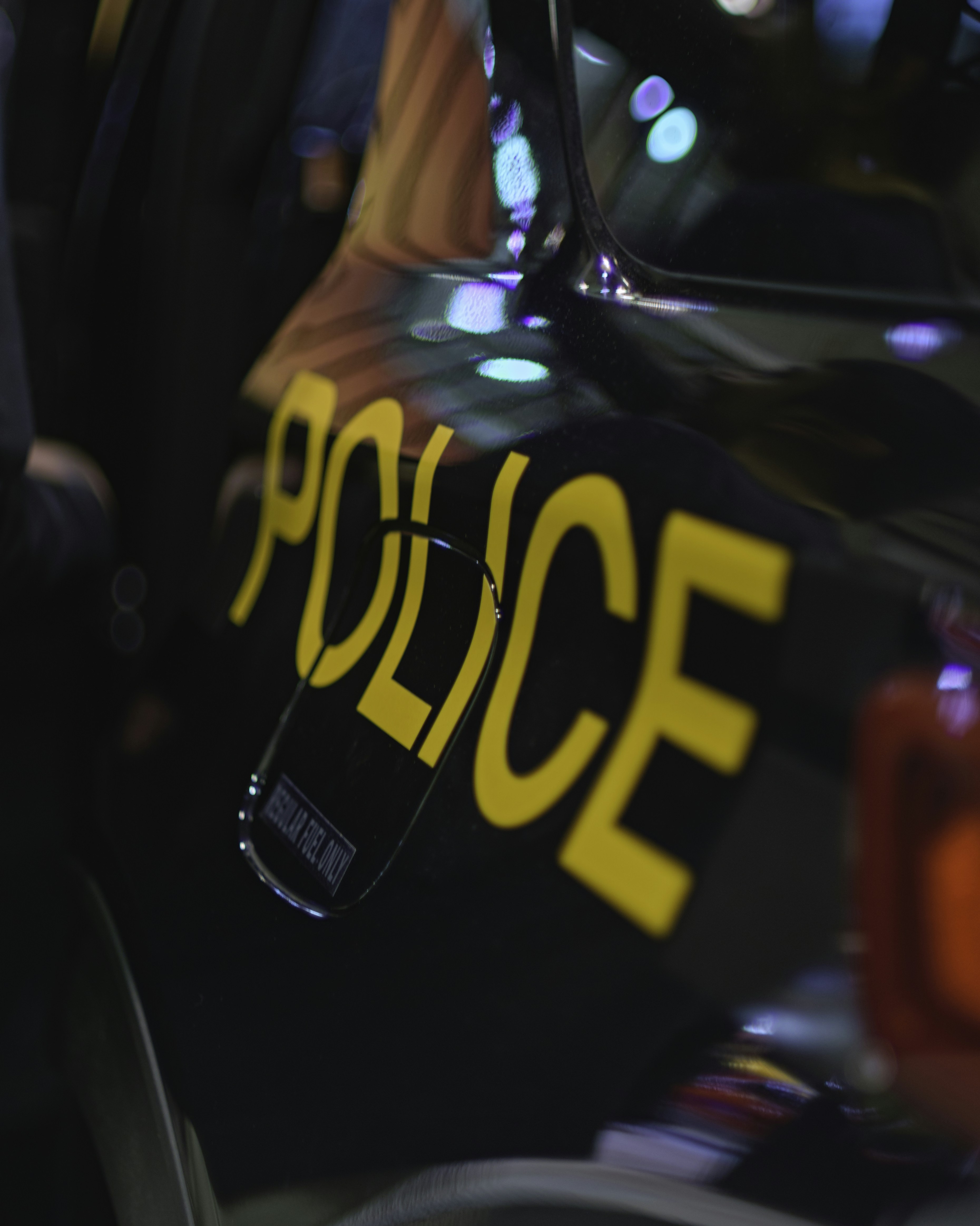 A police car with the word police written on it photo – Free Ford Image ...