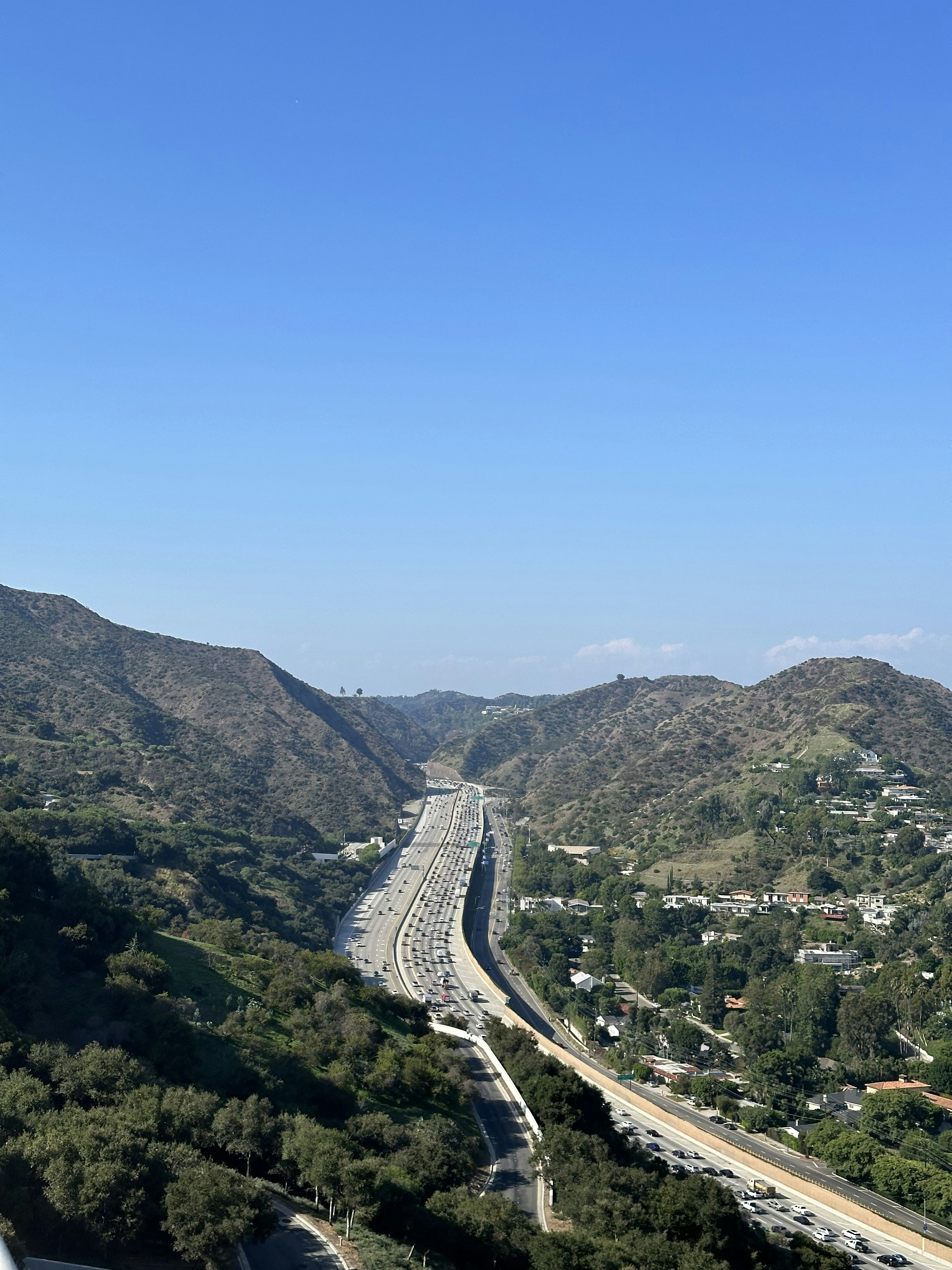 A view of a highway from a high point of view photo – Free Car Image on ...