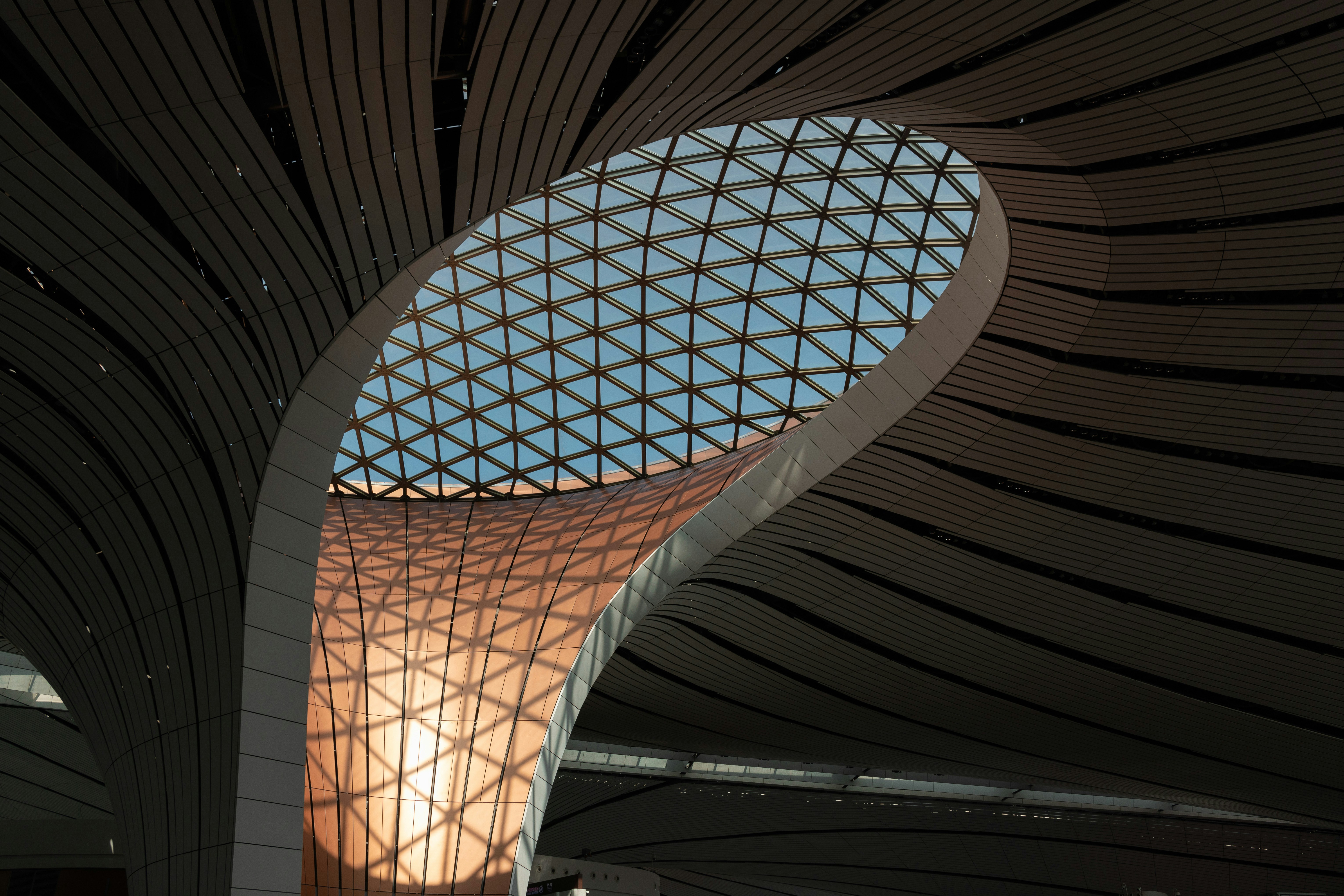 A very large building with a very tall roof photo – Free Beijing Image ...