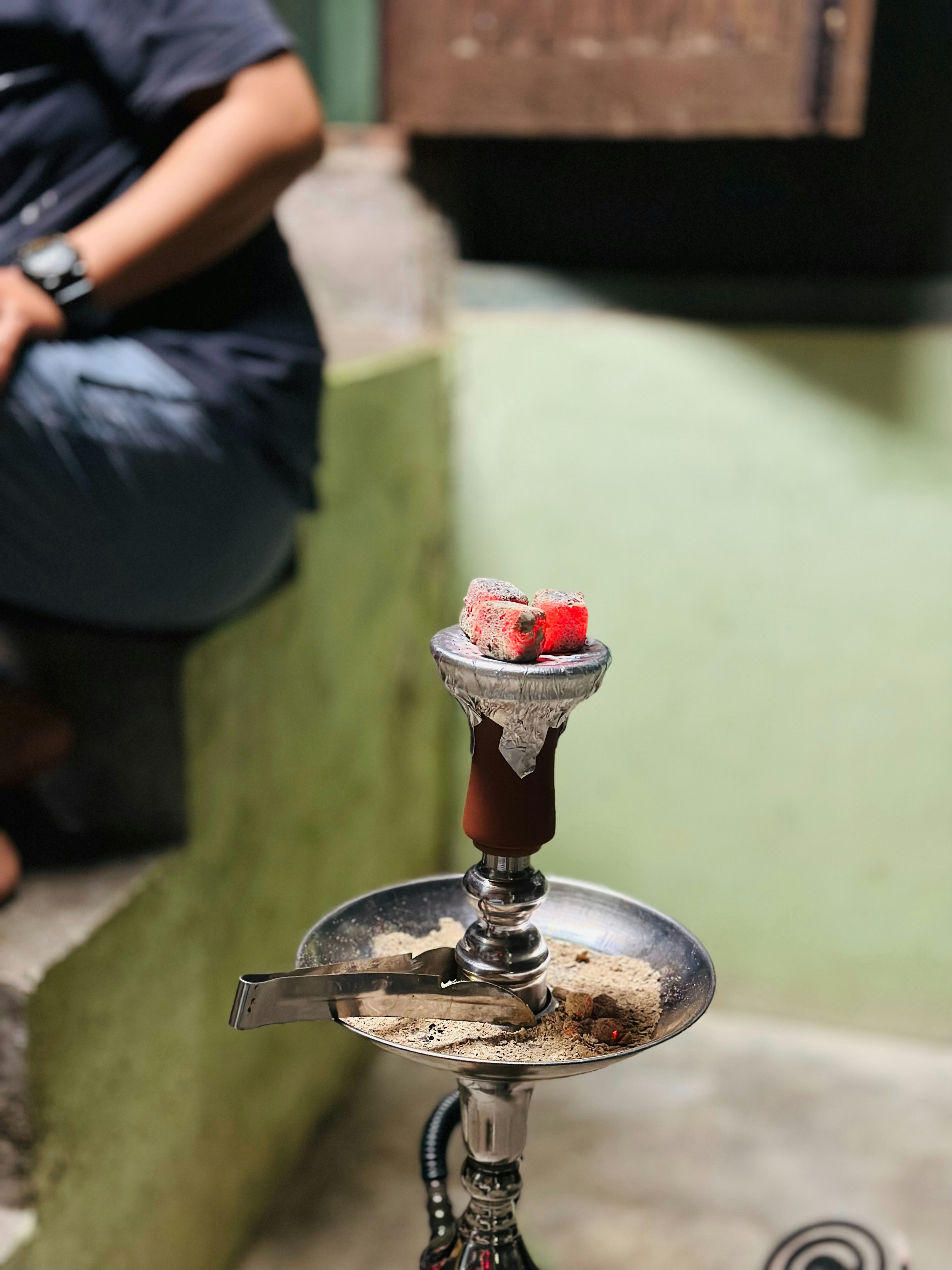 Ember on the Chimney: A Personal Moment with Smoke and Steel