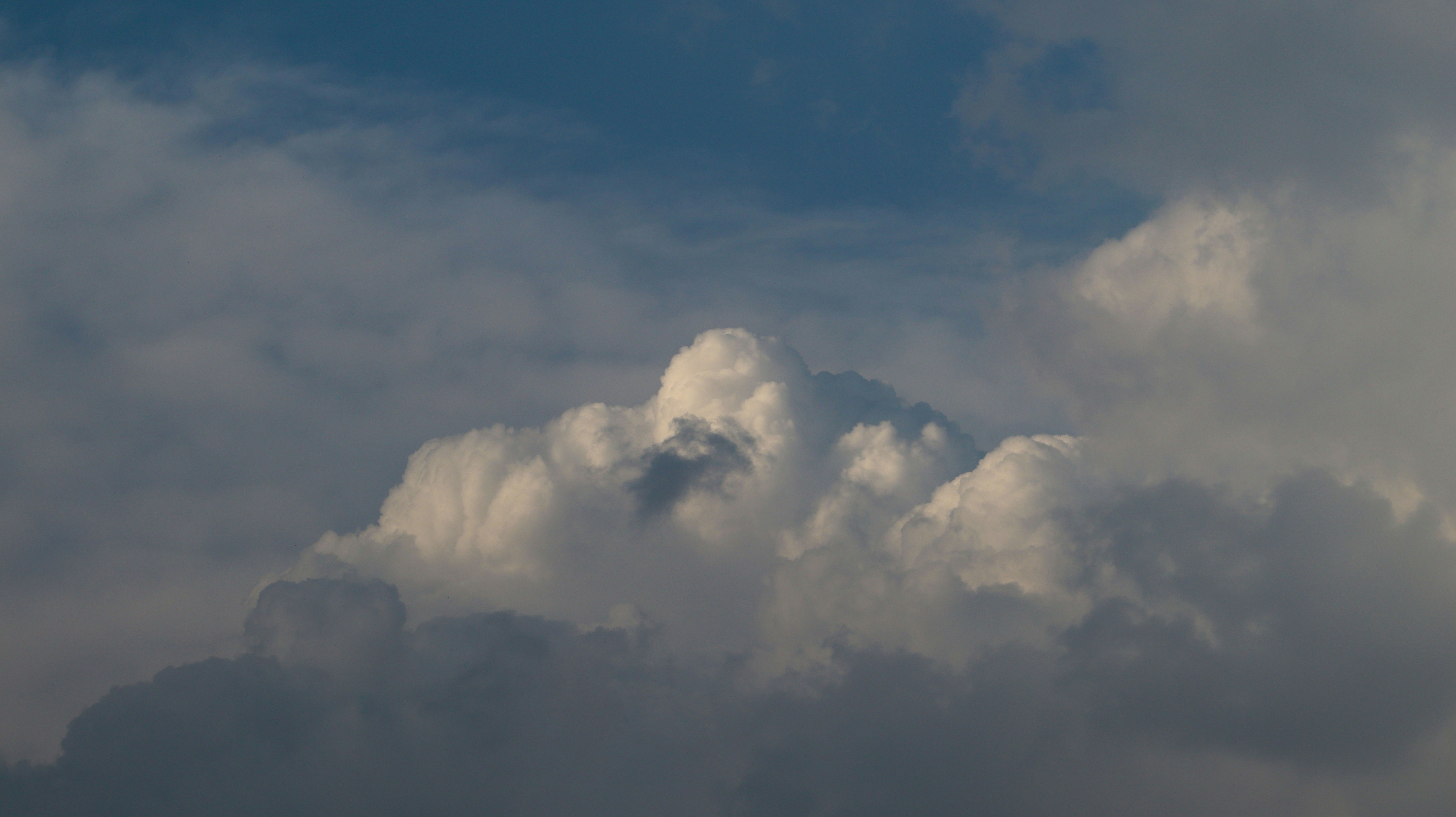 White Clouds Background