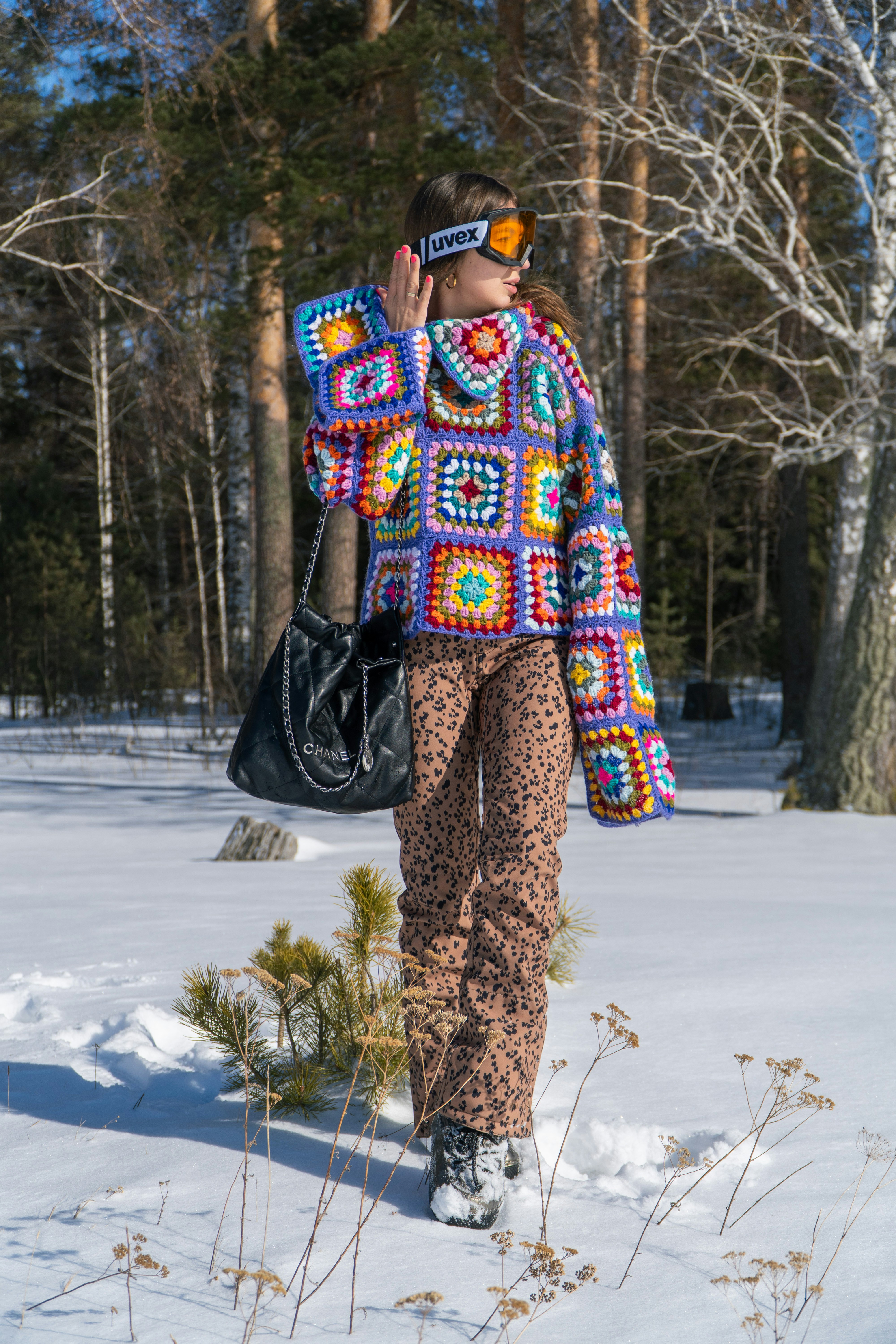 Patchwork in the Pines: Snowbound Style Moment