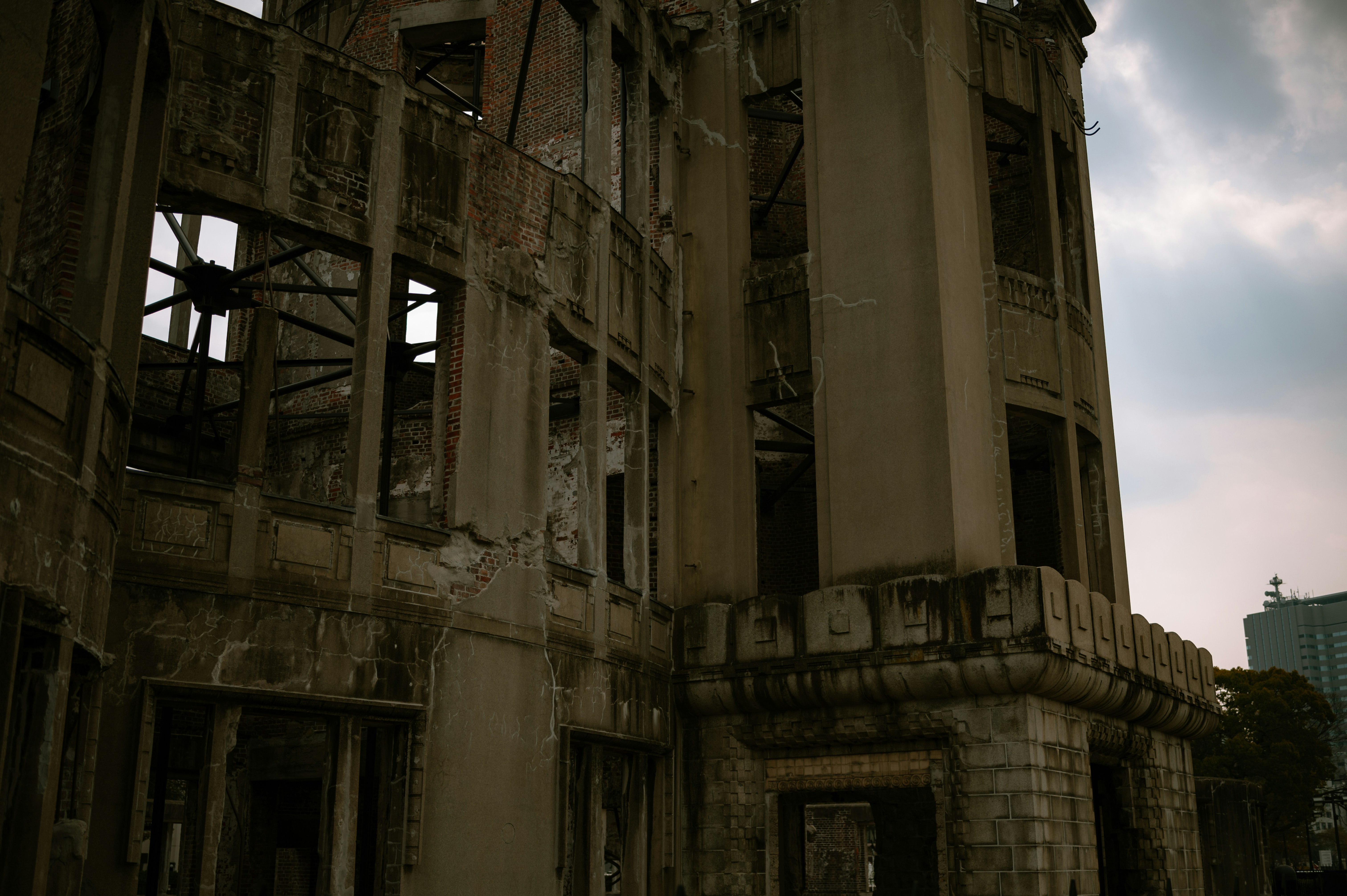 Crumbled Beaux-Arts Shell: Echoes of a Once-Stately Façade