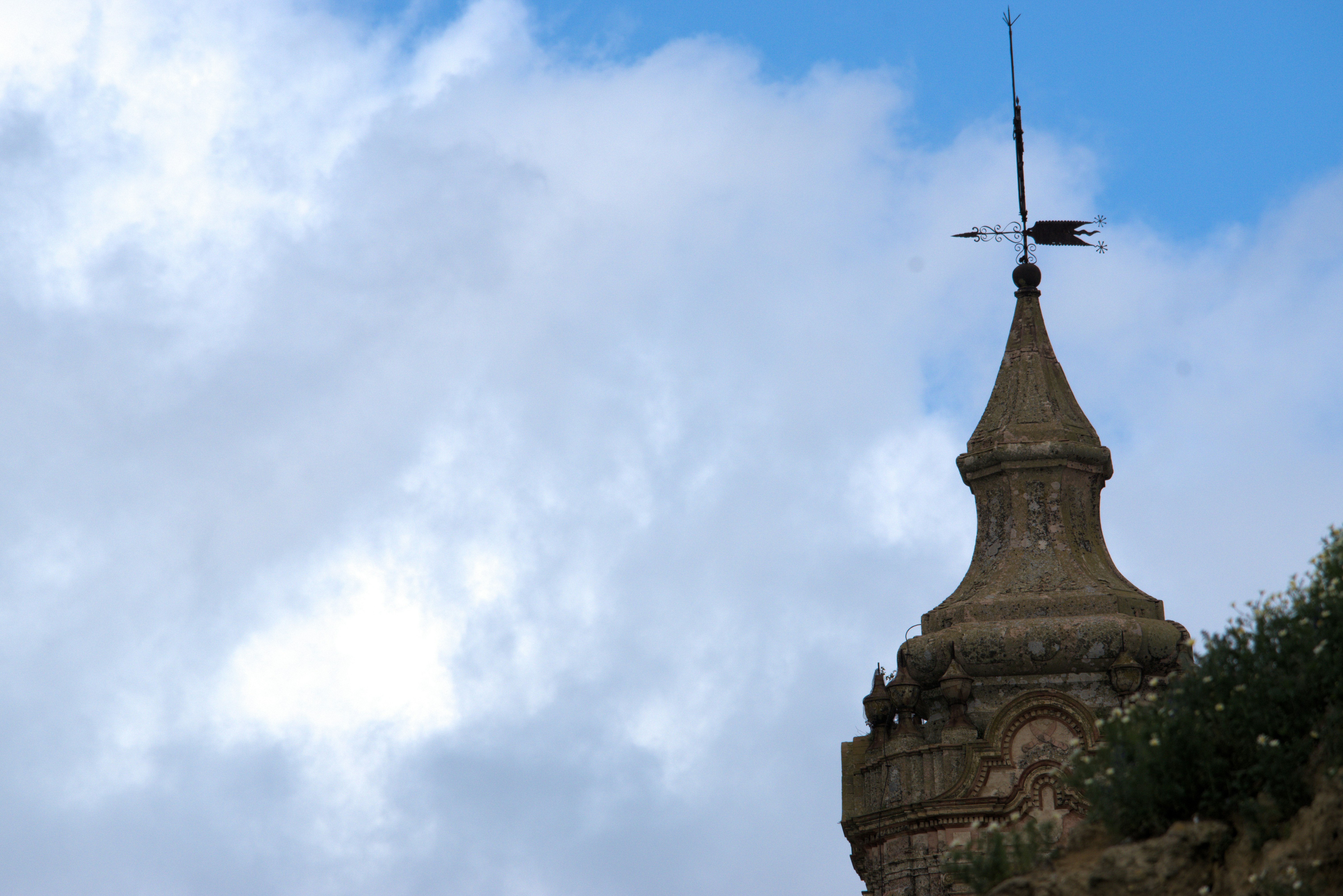 A tower with a weather vane on top of it photo – Free Castle Image on ...