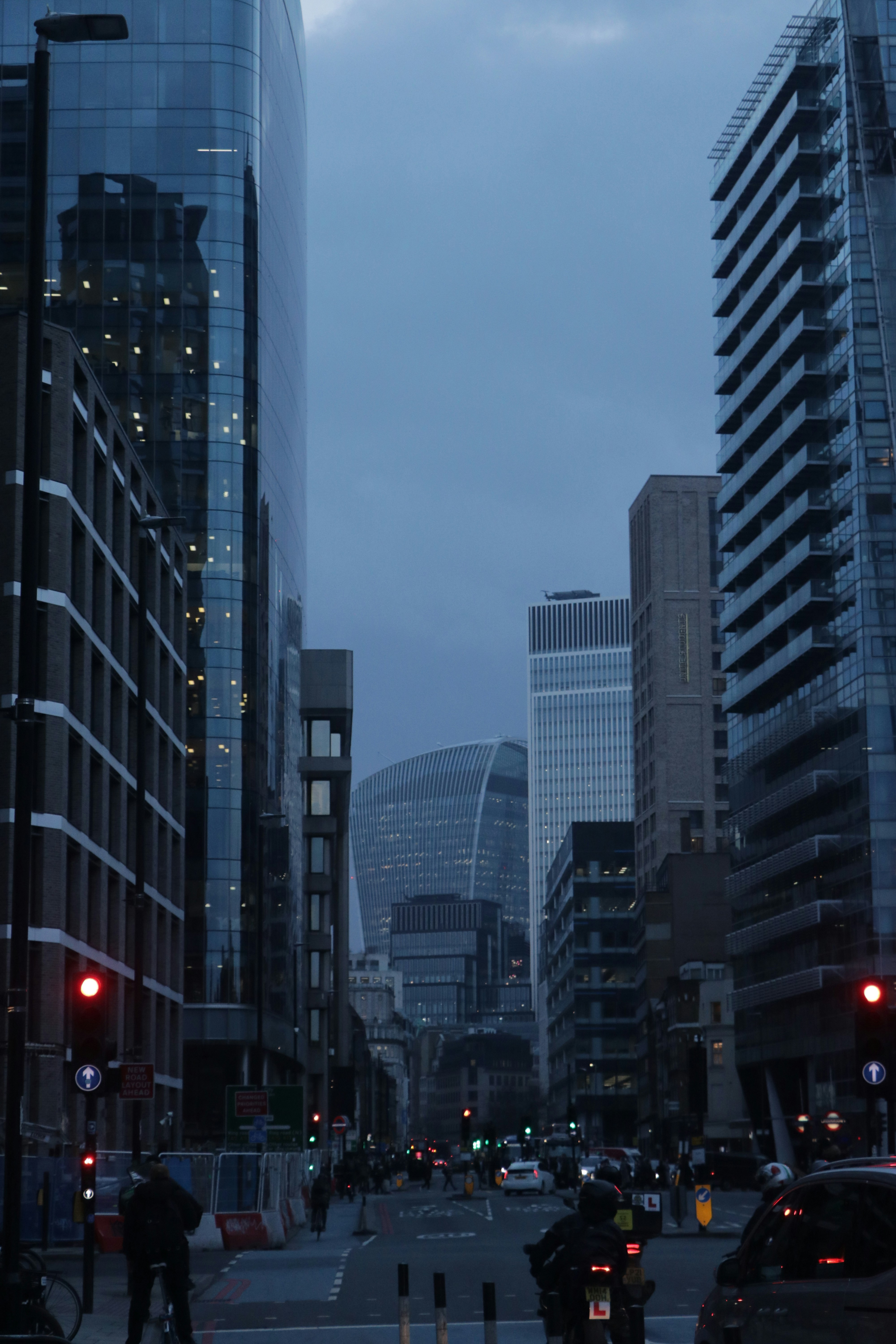 Aldgate East Evening London United Kingdom
