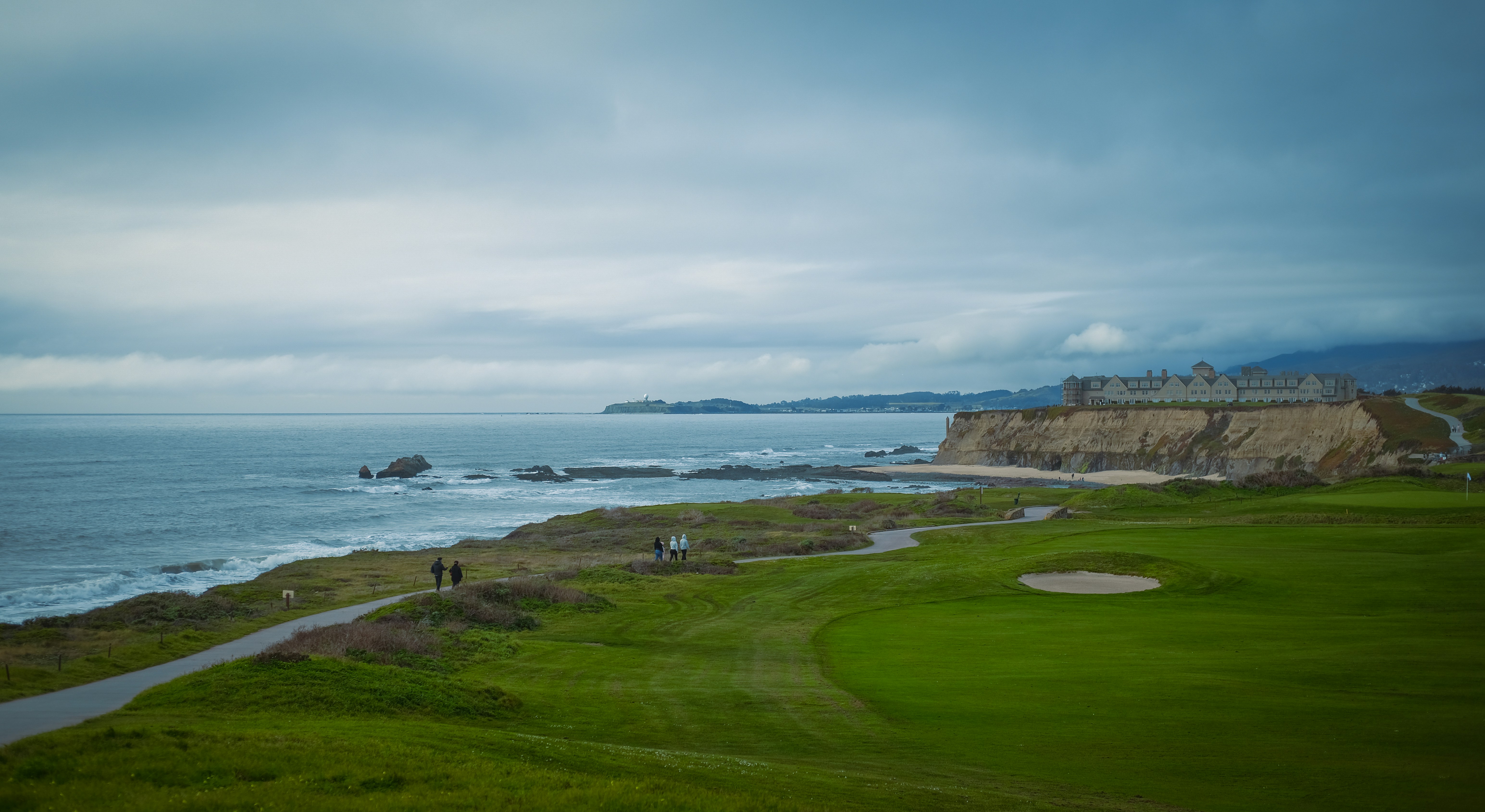 Cliffside Greens: A Quiet Walk Along the Coastal Golf Course