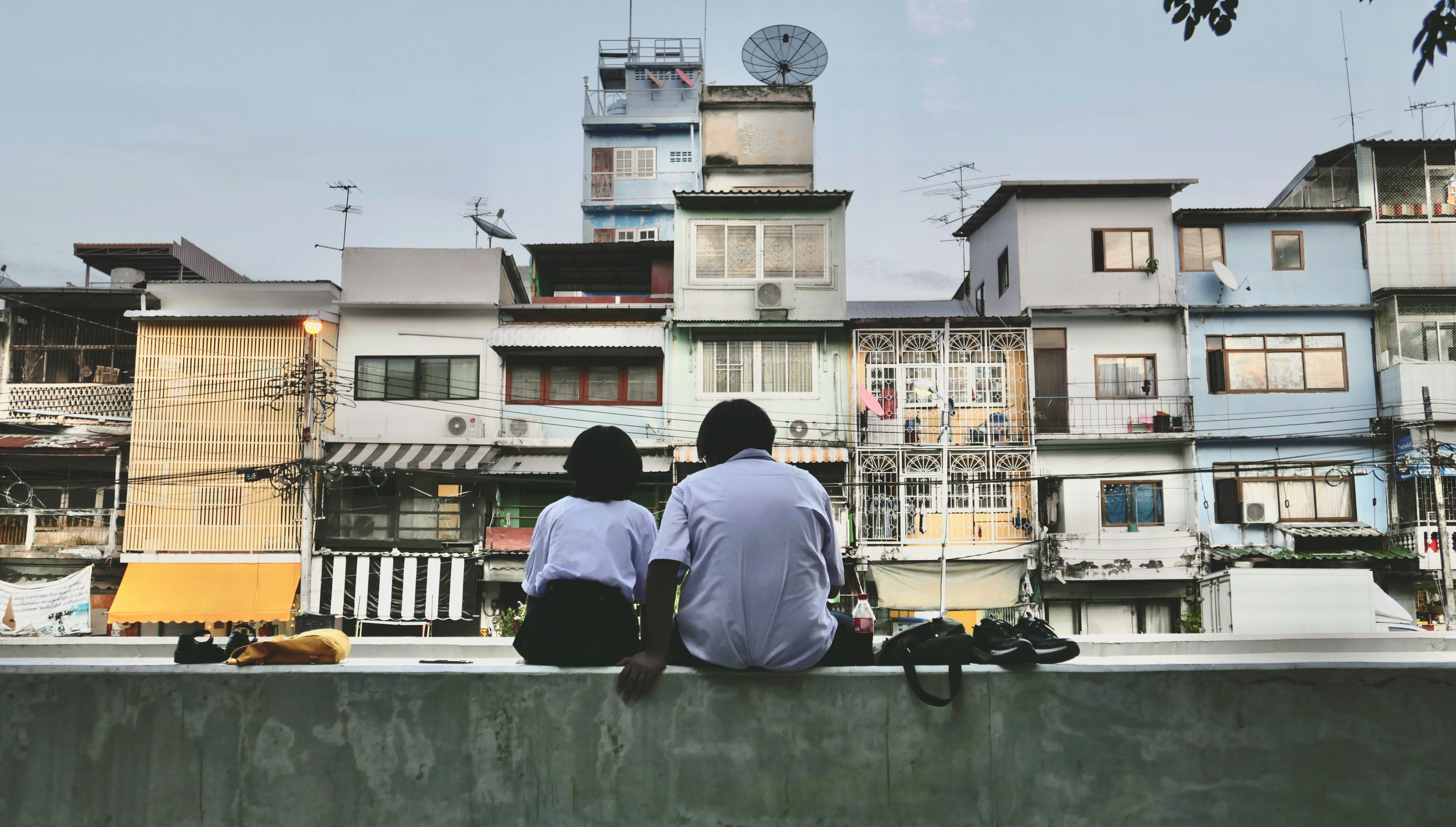 Urban Serenity: A Moment of Connection
