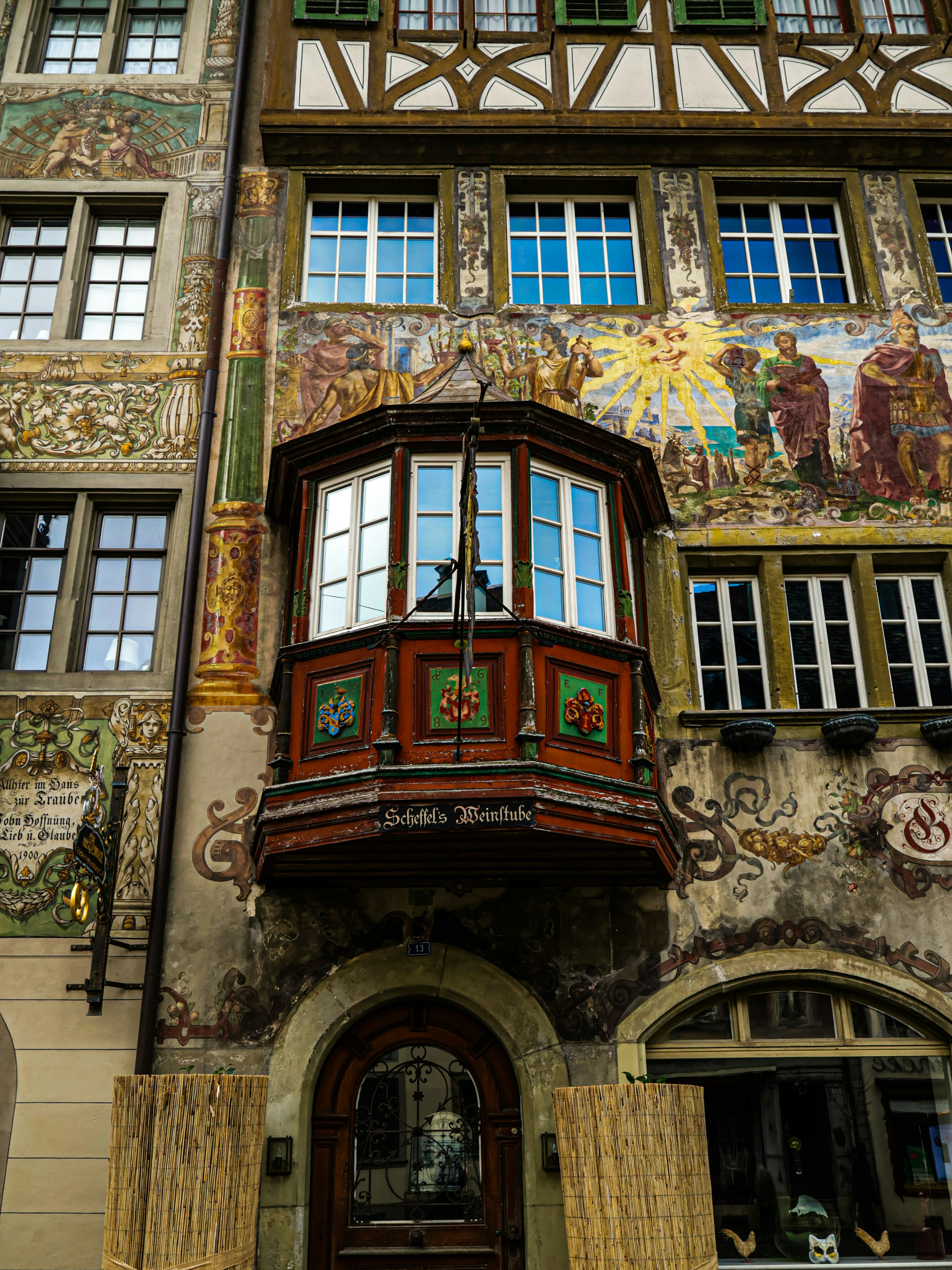 The Storytelling Facade: A Glimpse into History