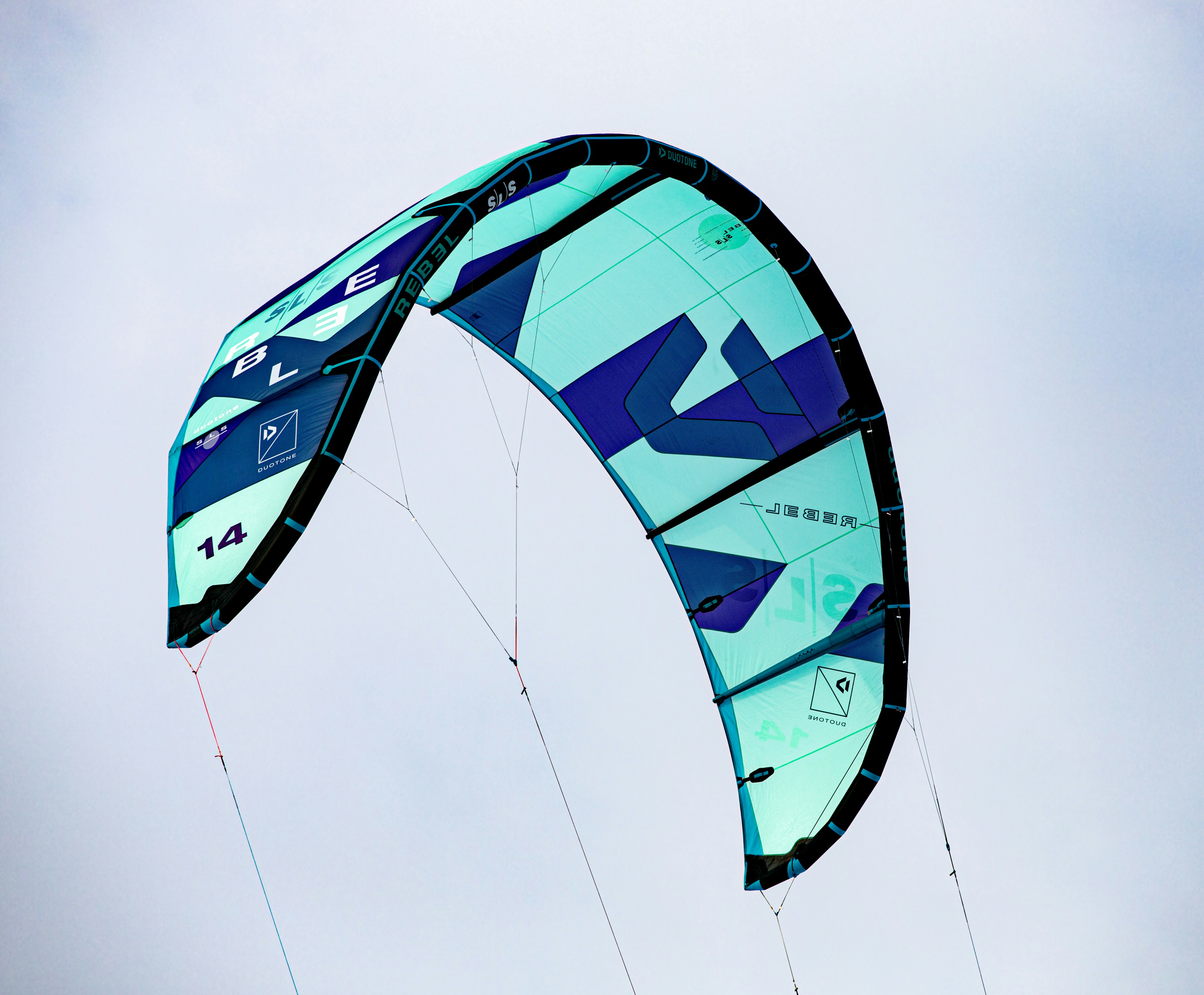 A blue and green kite flying in the sky photo – Free Kite in the sky ...