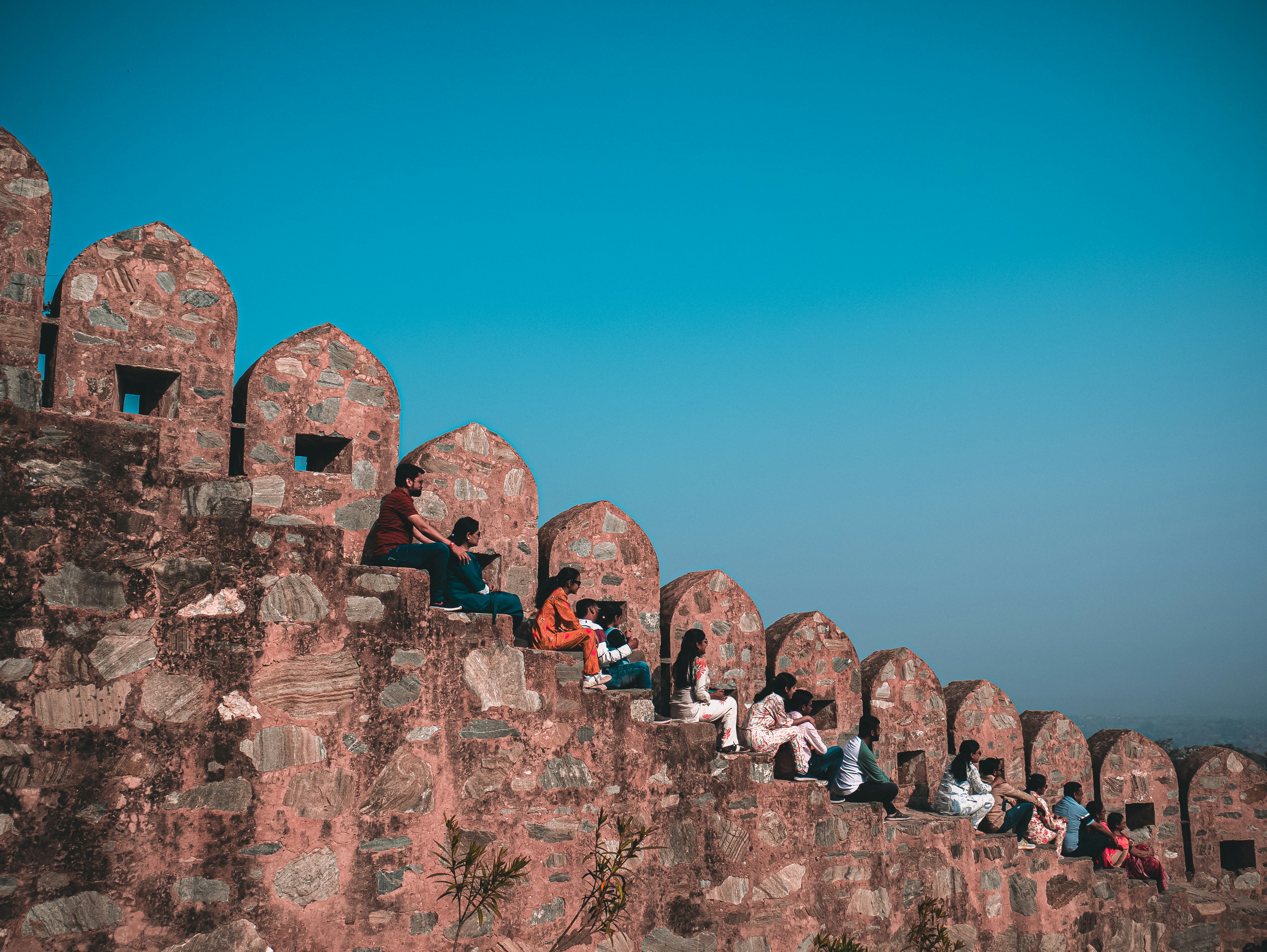 Ridge of Repose: Figures Illuminating the Ancient Wall