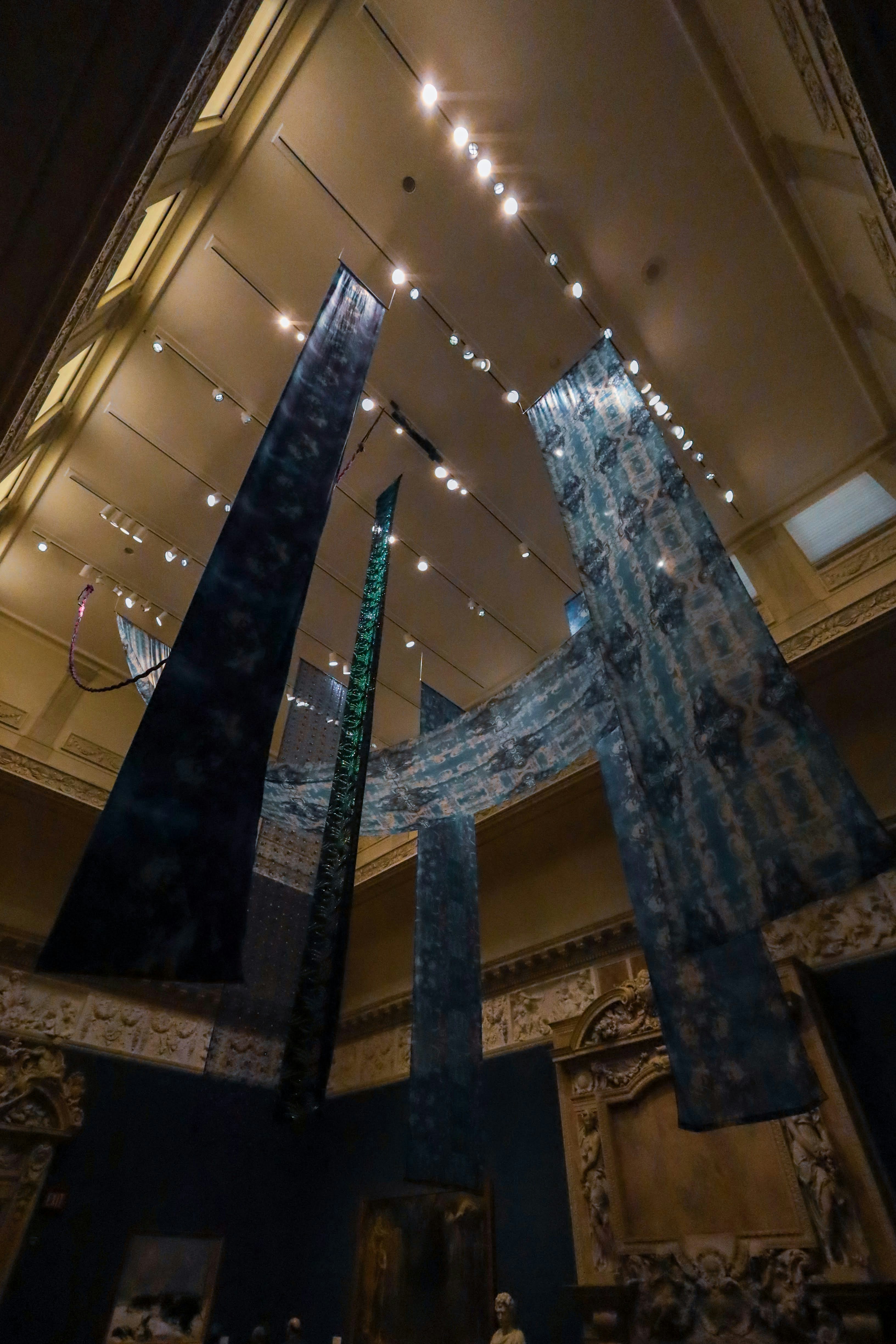 Vertical Drapes Ascend: A Gallery of Textile Towers