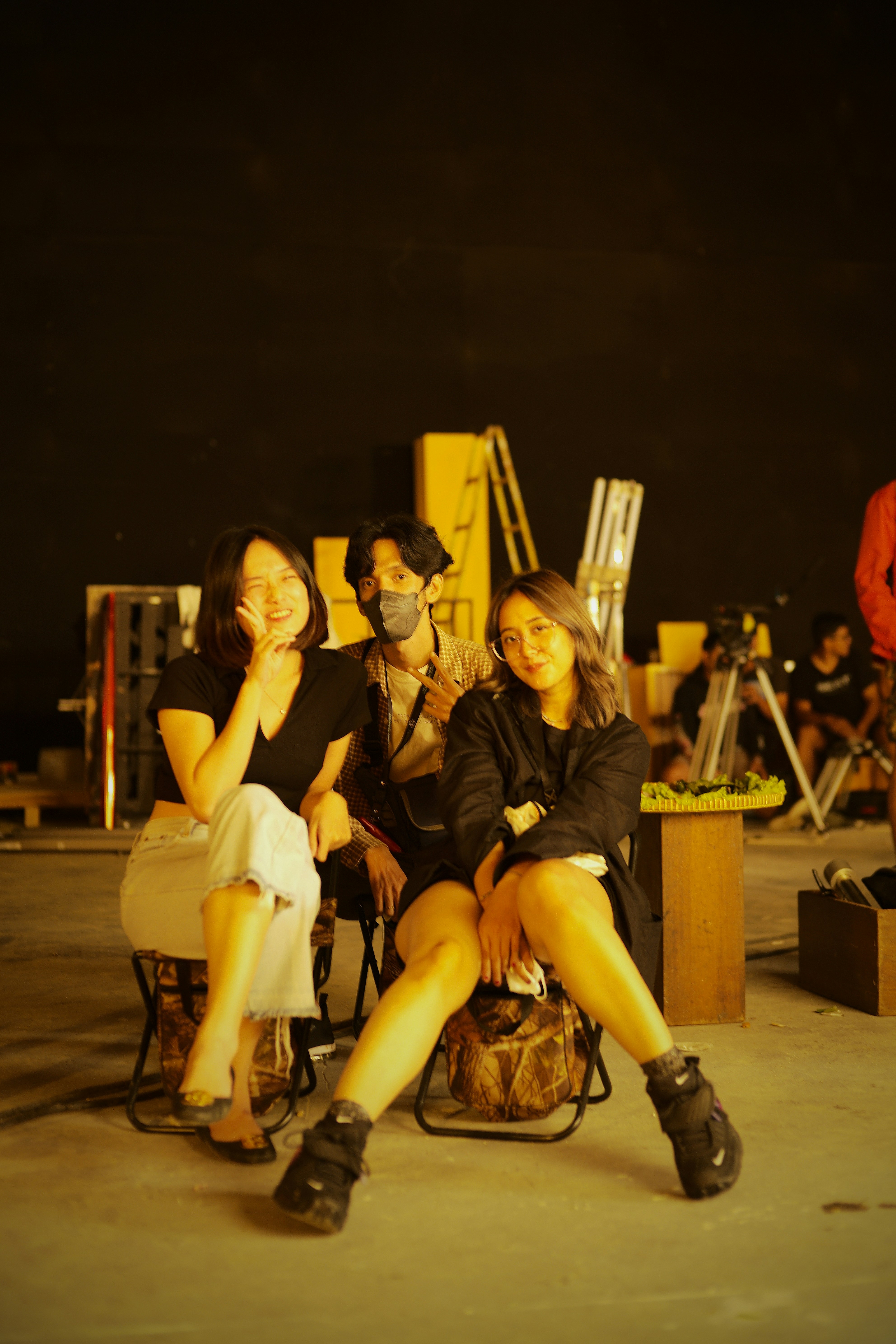 A group of people sitting next to each other photo – Free Photography ...