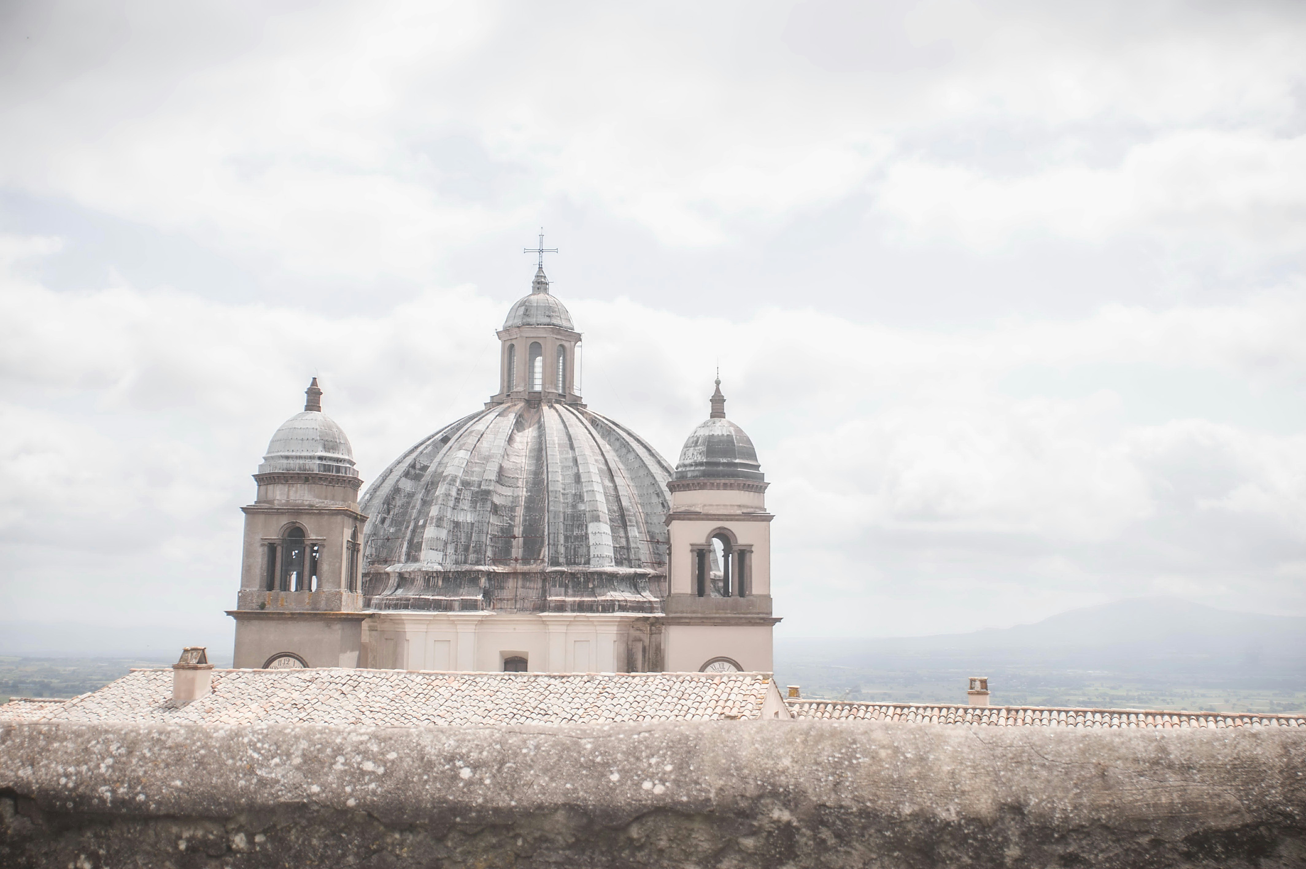 A large building with a dome on top of it photo – Free Montefiascone ...