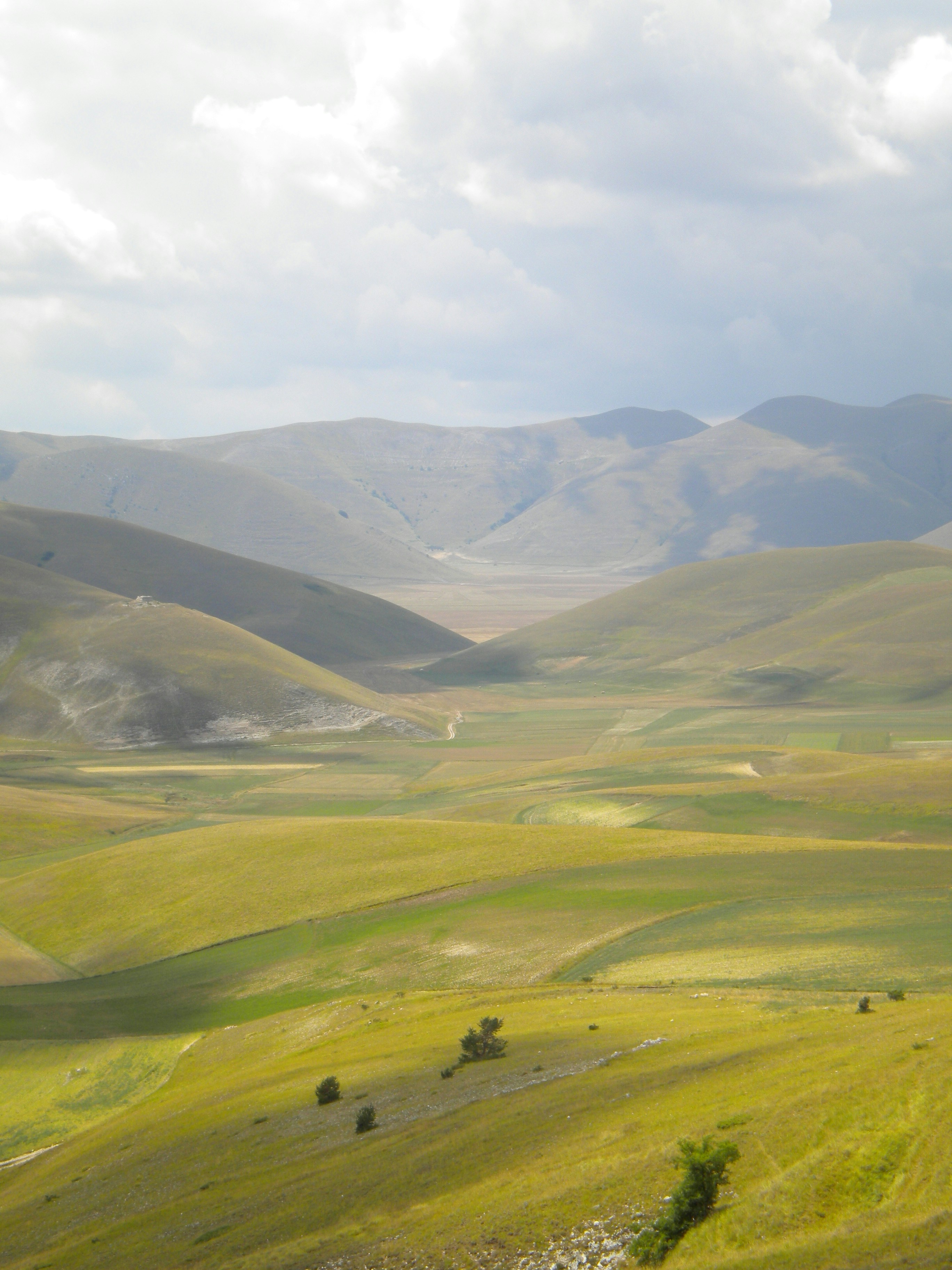 Mountains in the Marche, Italy.