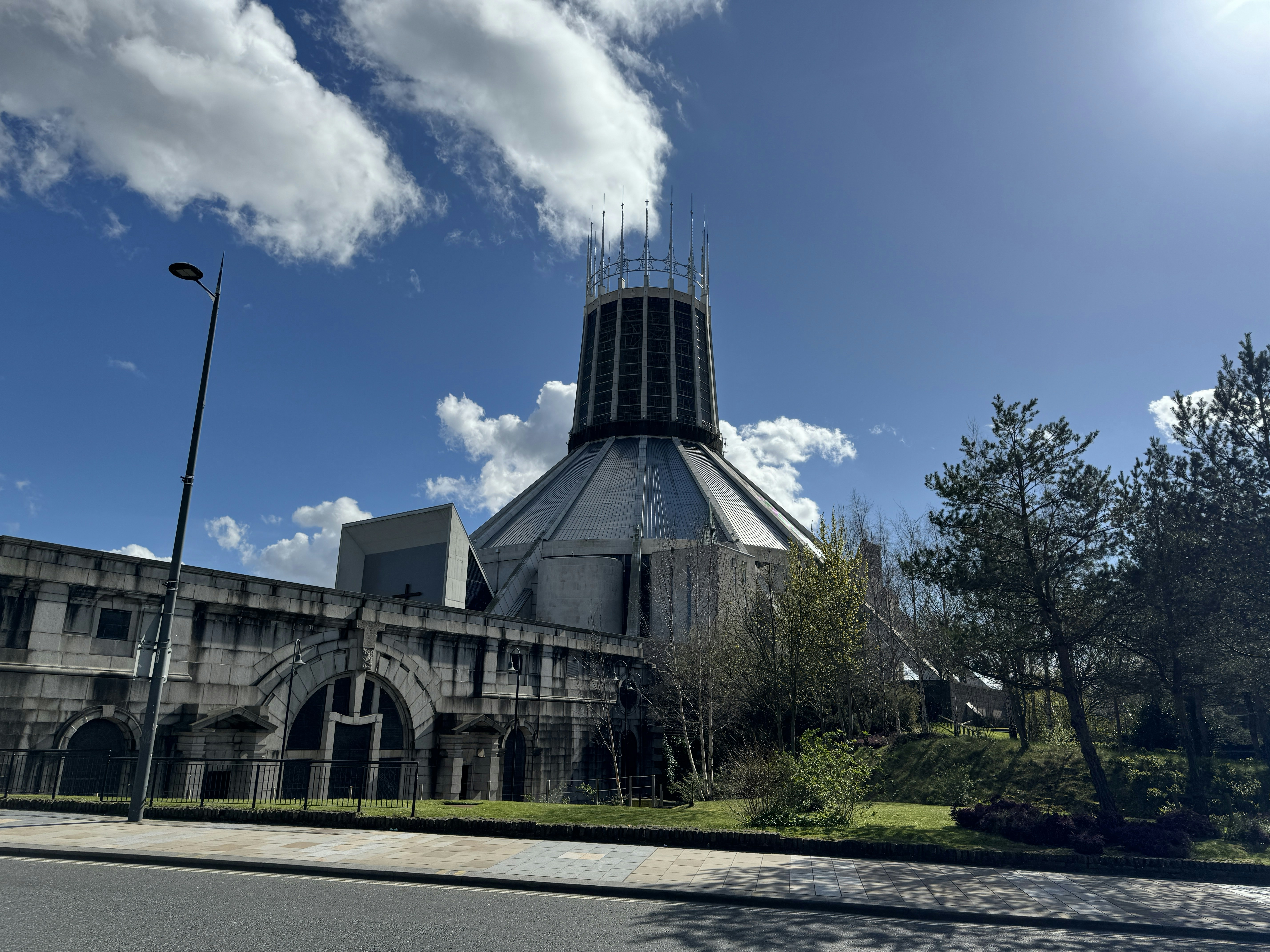 Concrete Dome Overlook: A Modern Cathedral of Structure and Sky