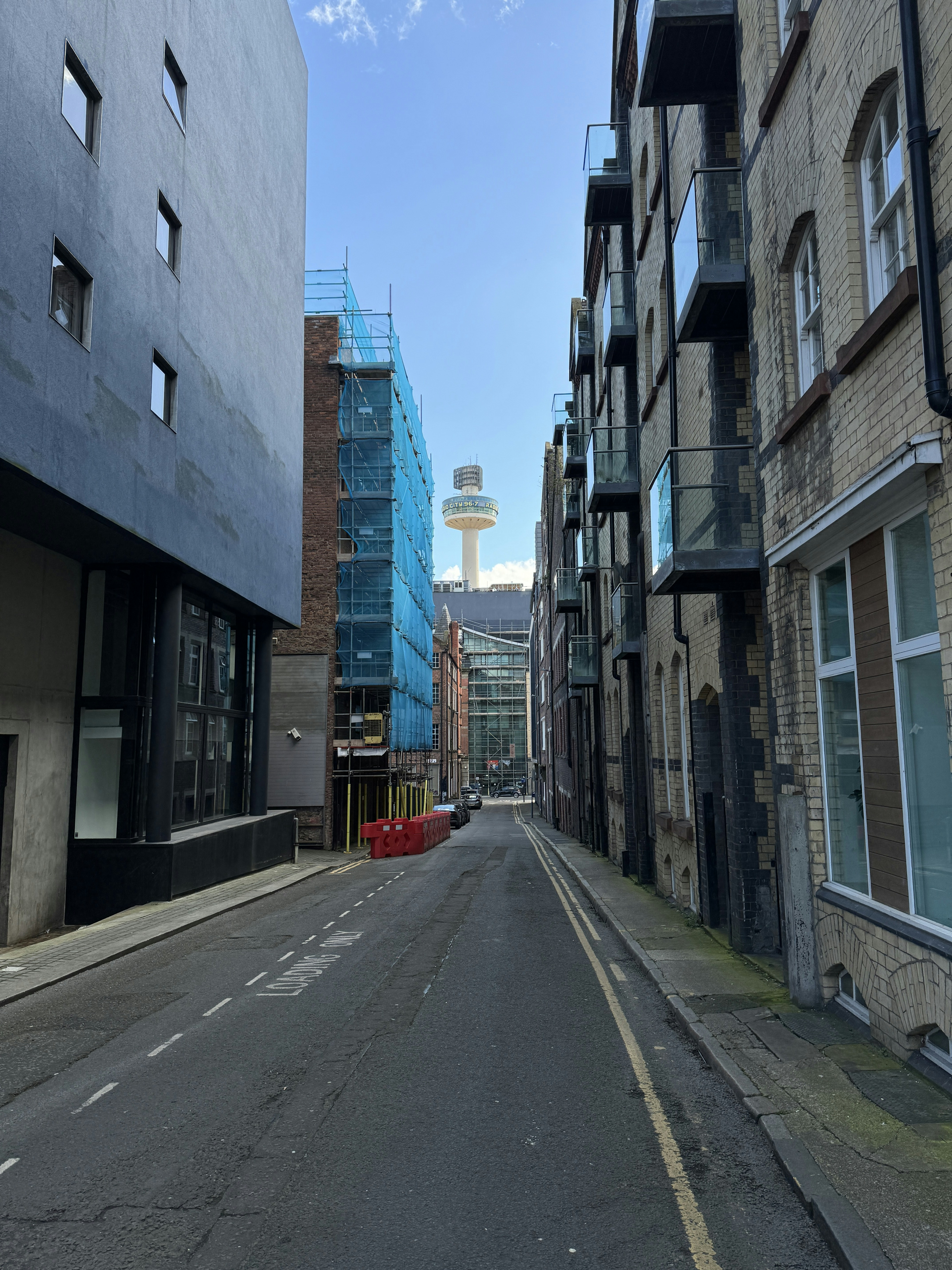 St Johns Beacon, (St Johns Beacon), Liverpool, through Ally