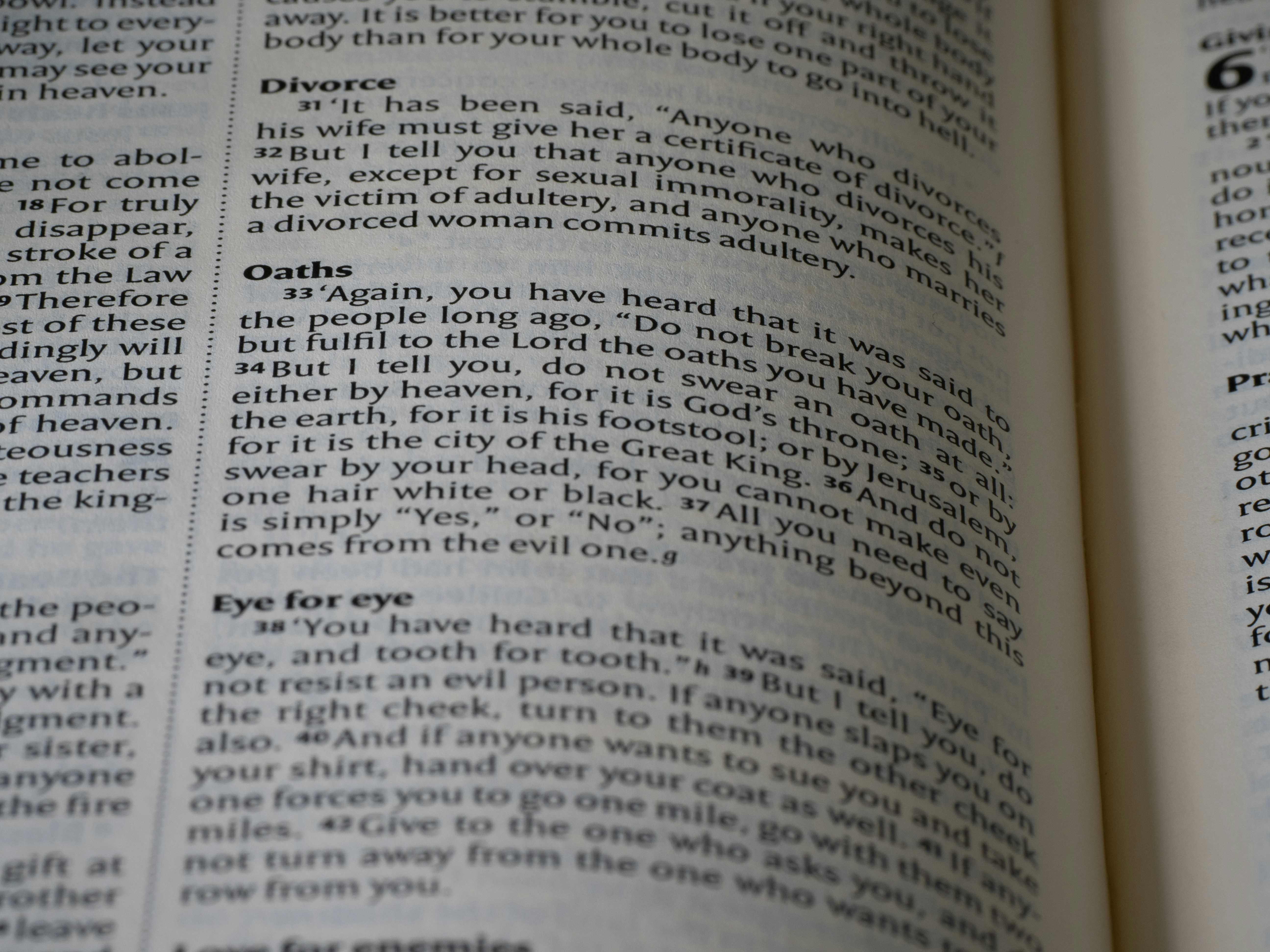 A close up of an open book with text photo – Free Book Image on Unsplash