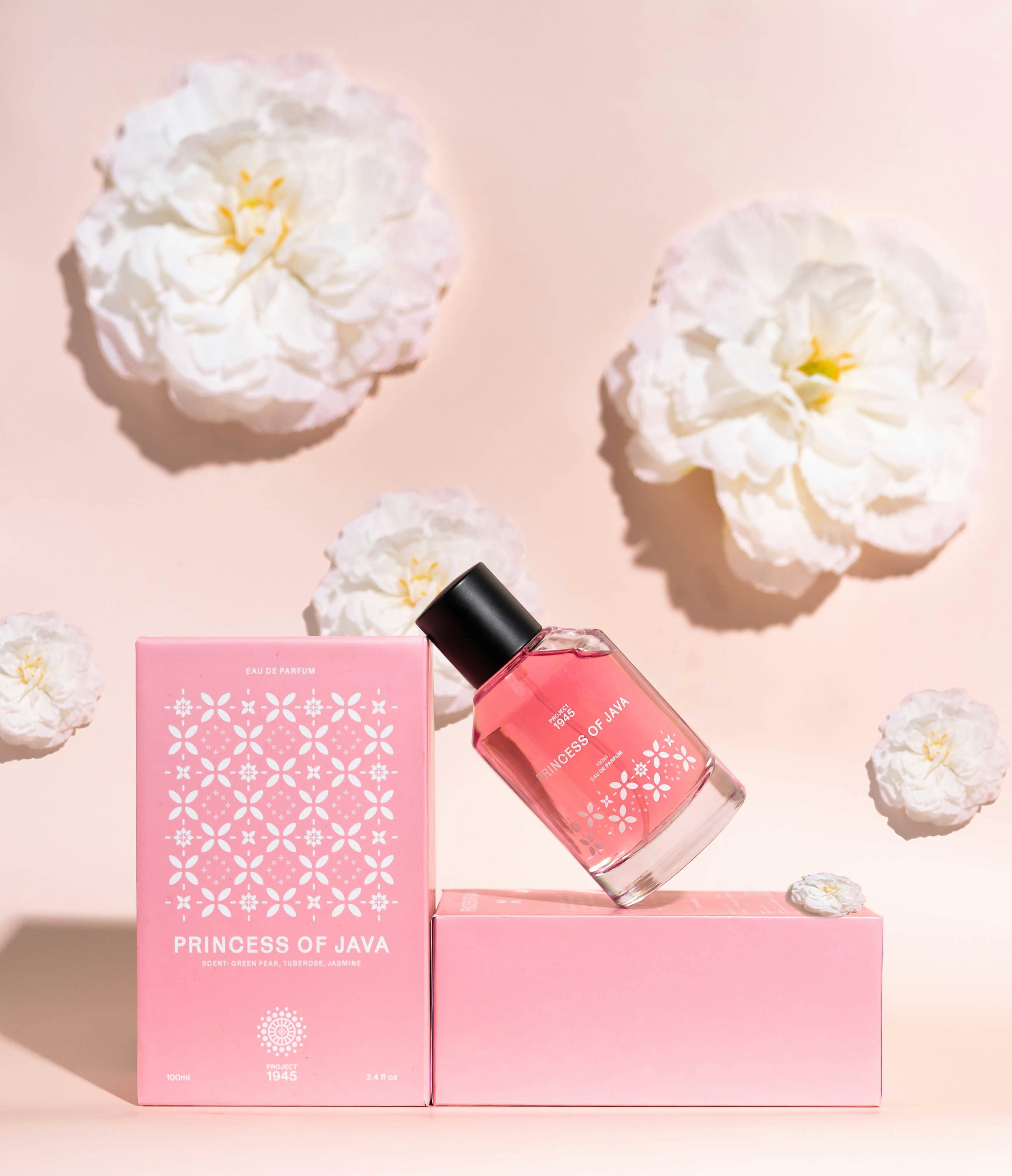 A bottle of pink nail polish sitting on top of a pink box photo – Free ...