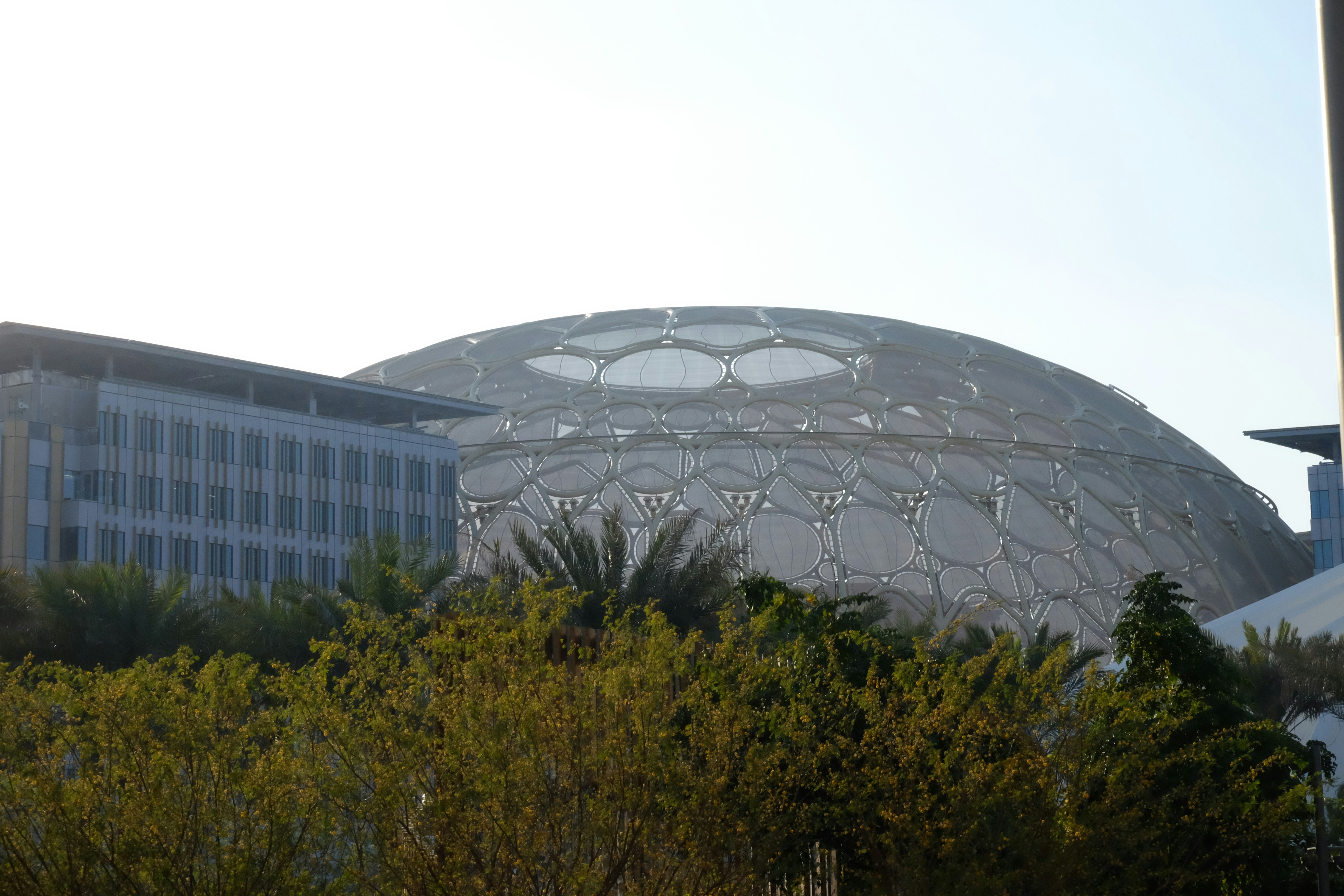 A large building with a dome on top of it photo – Free Expo city dubai ...