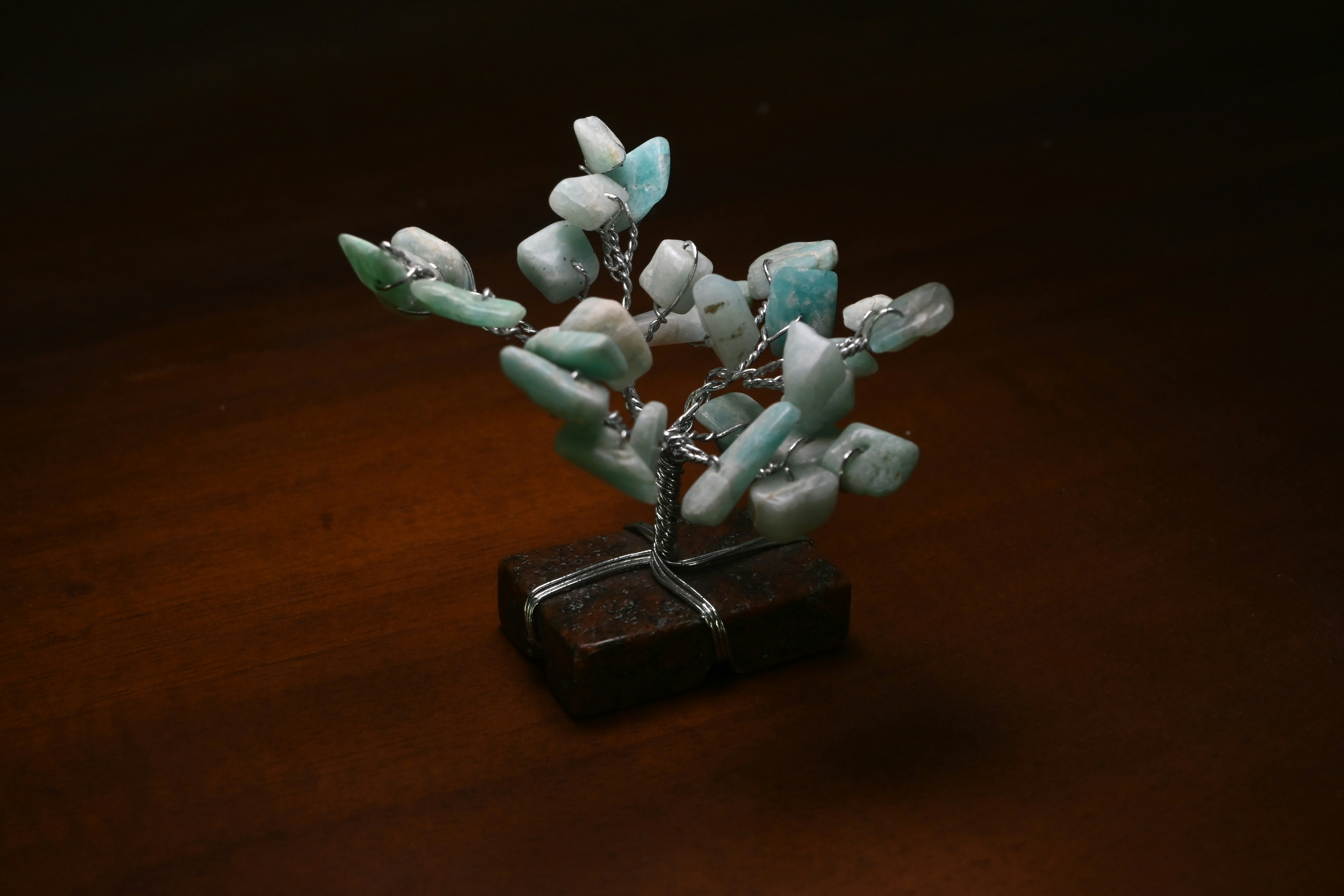 Whispers of Nature: A Gemstone Tree