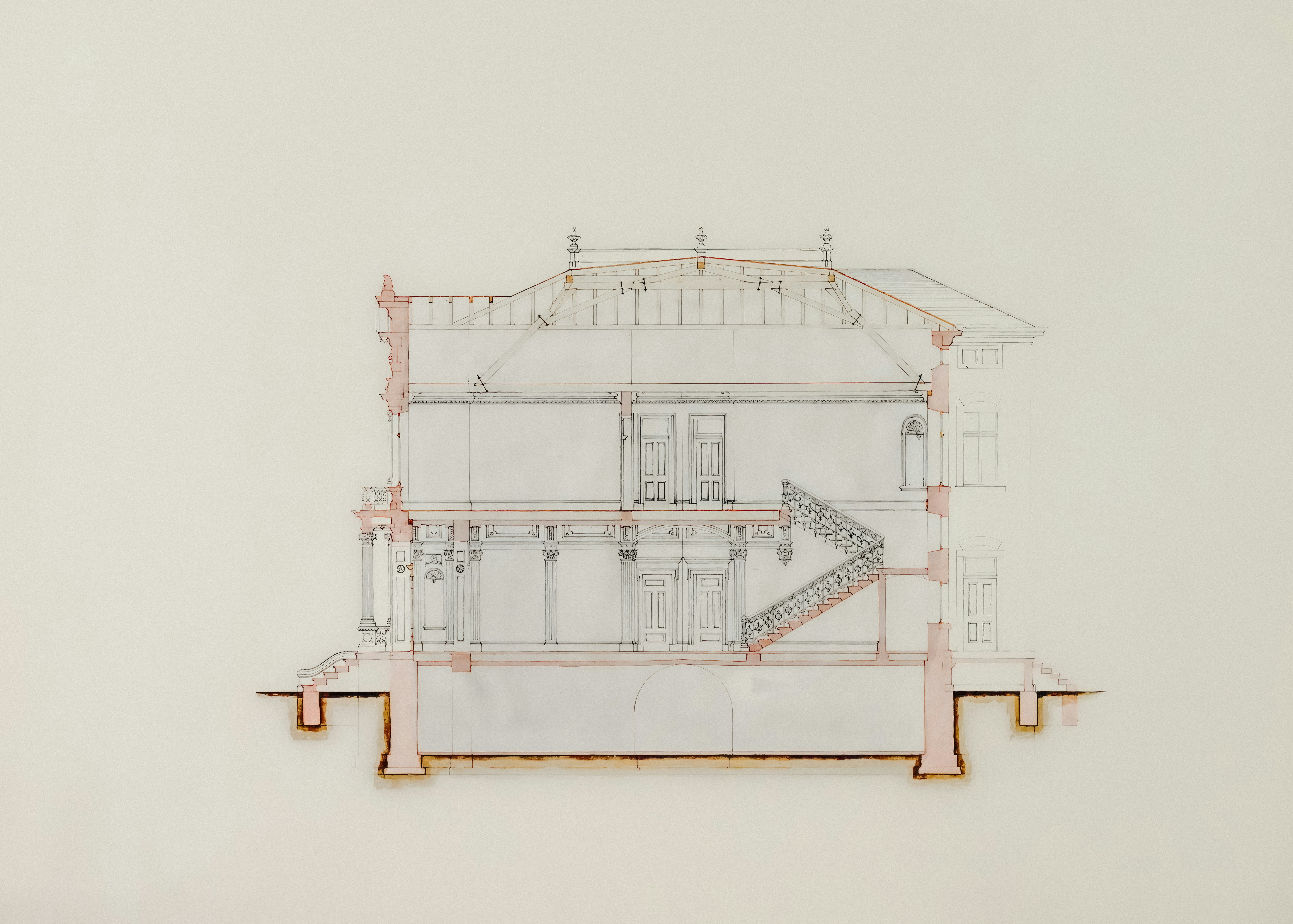 Architecture | 11 best free architectural drawing, architectural ...