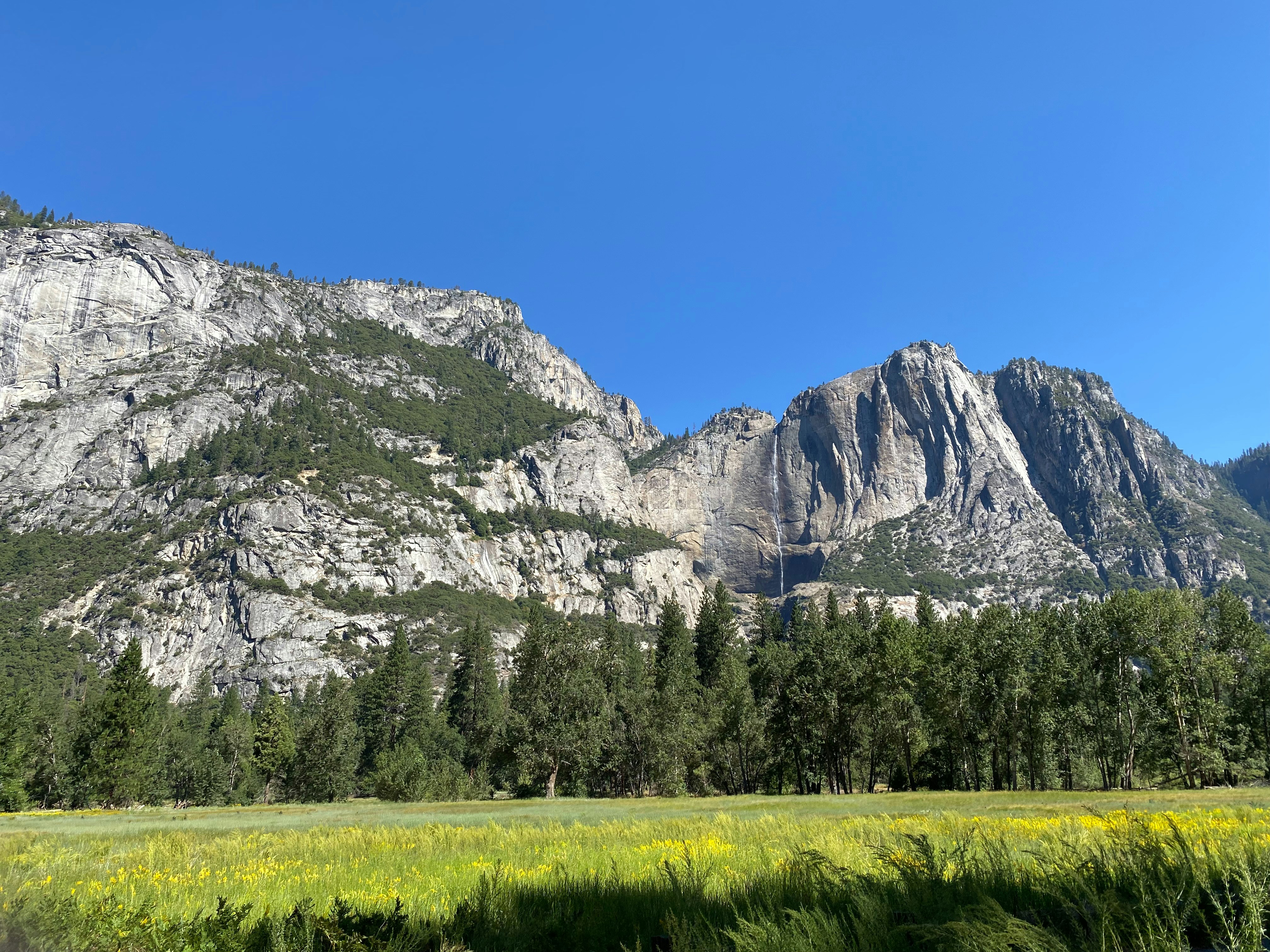Crown of Granite Under a Cerulean Sky