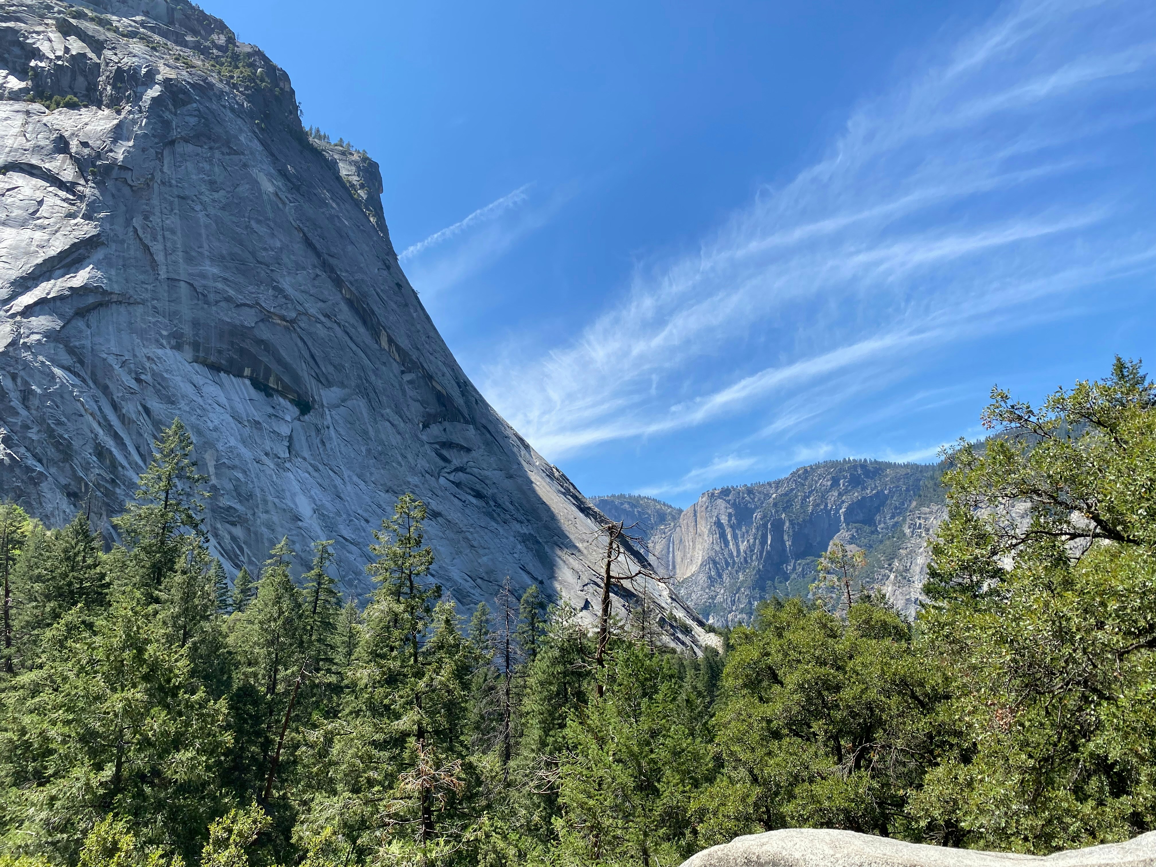 Granite Monolith Over a Pine-Topped Valley