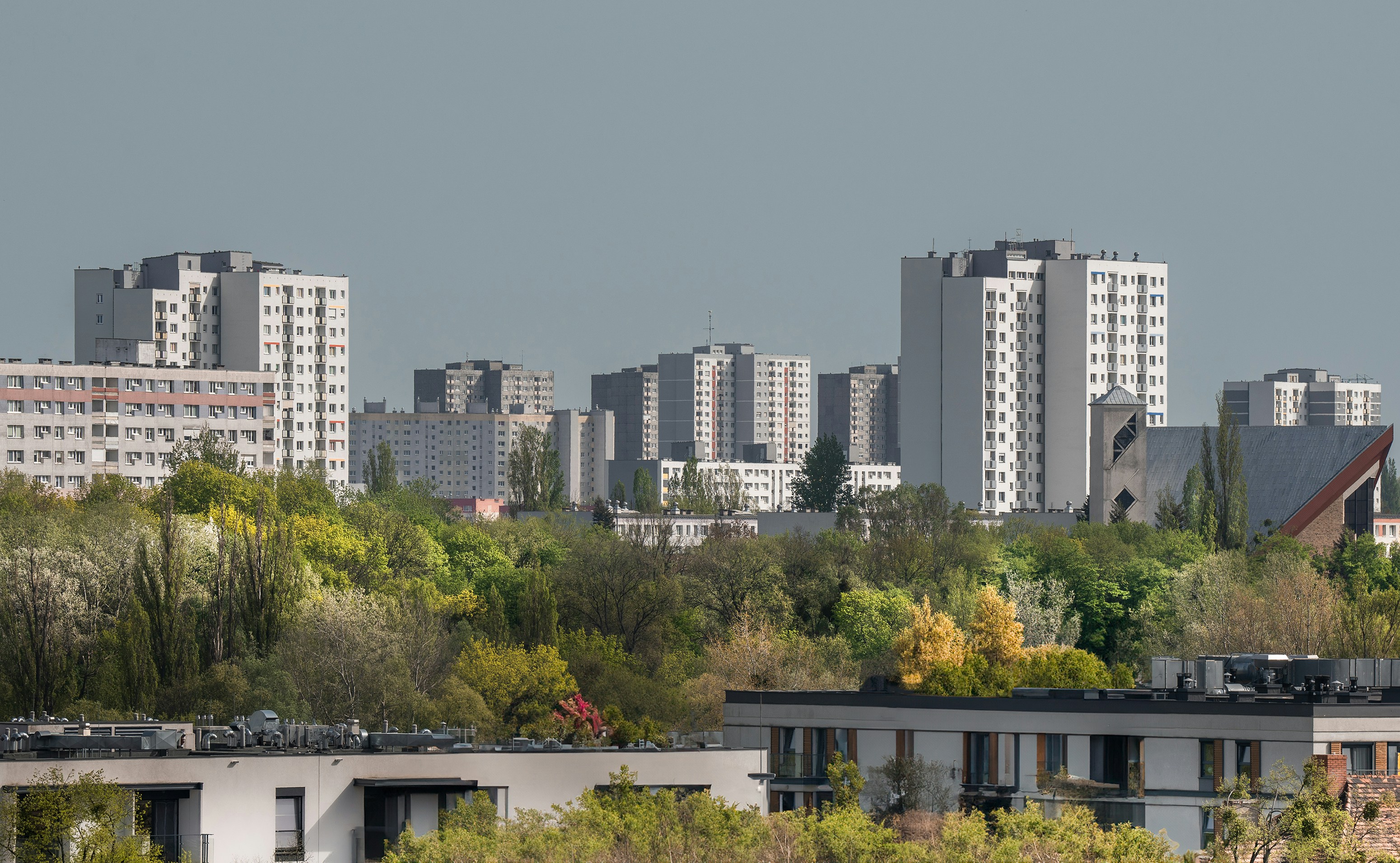 Residential, real estate district. Rataje.
