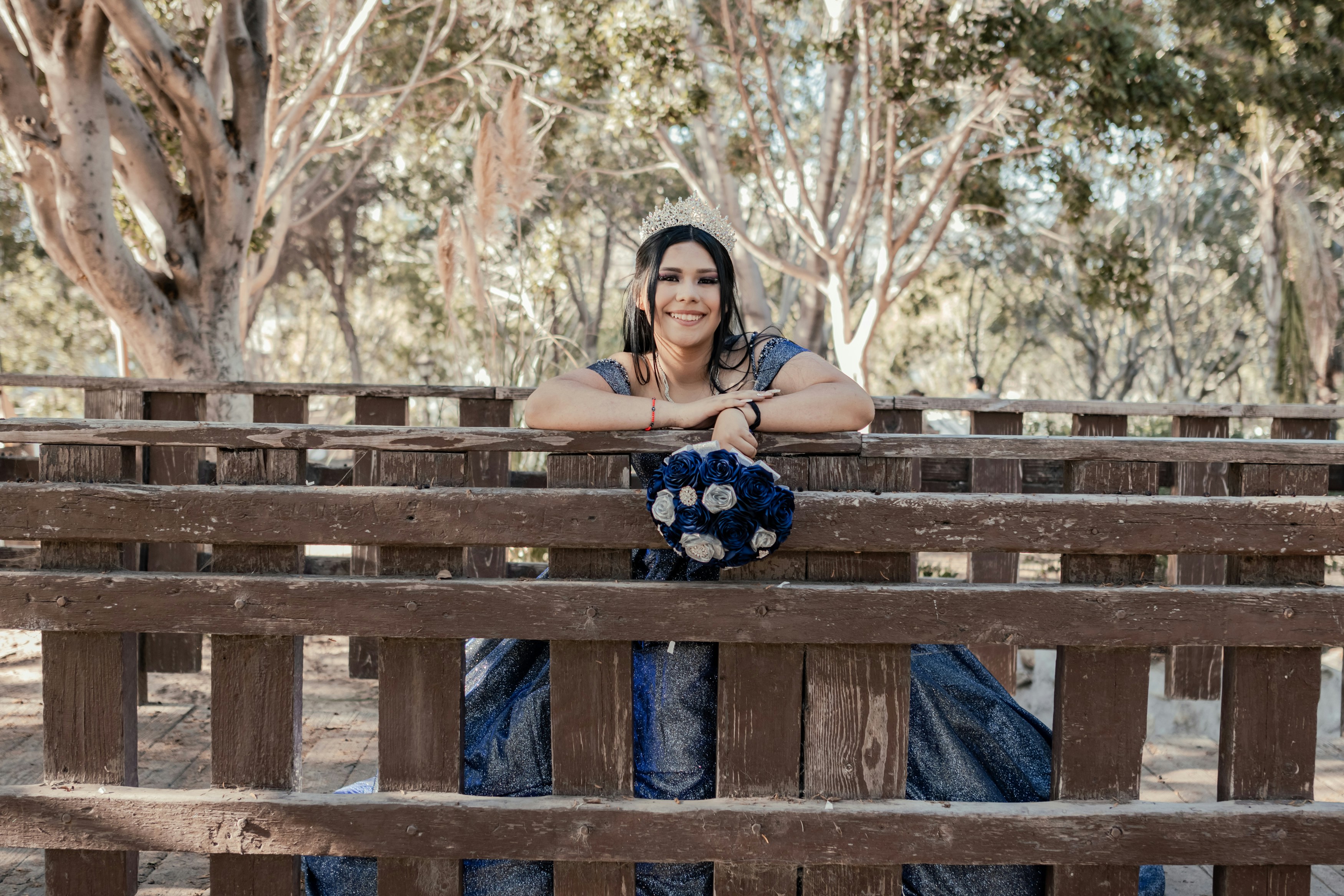Serenity Amidst Woodland Benches