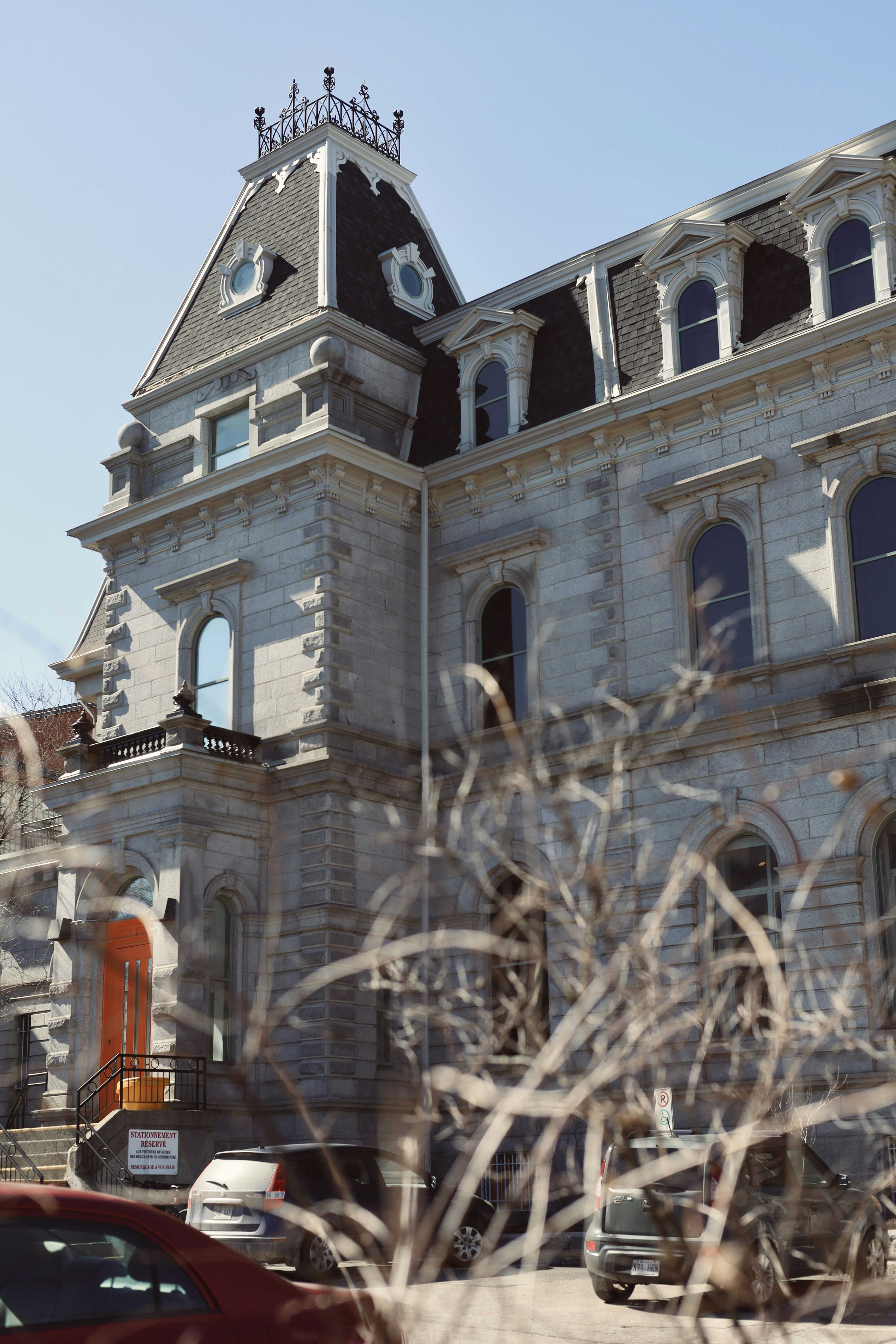 The Clocked Façade: A Historic Building Reaching for the Sky