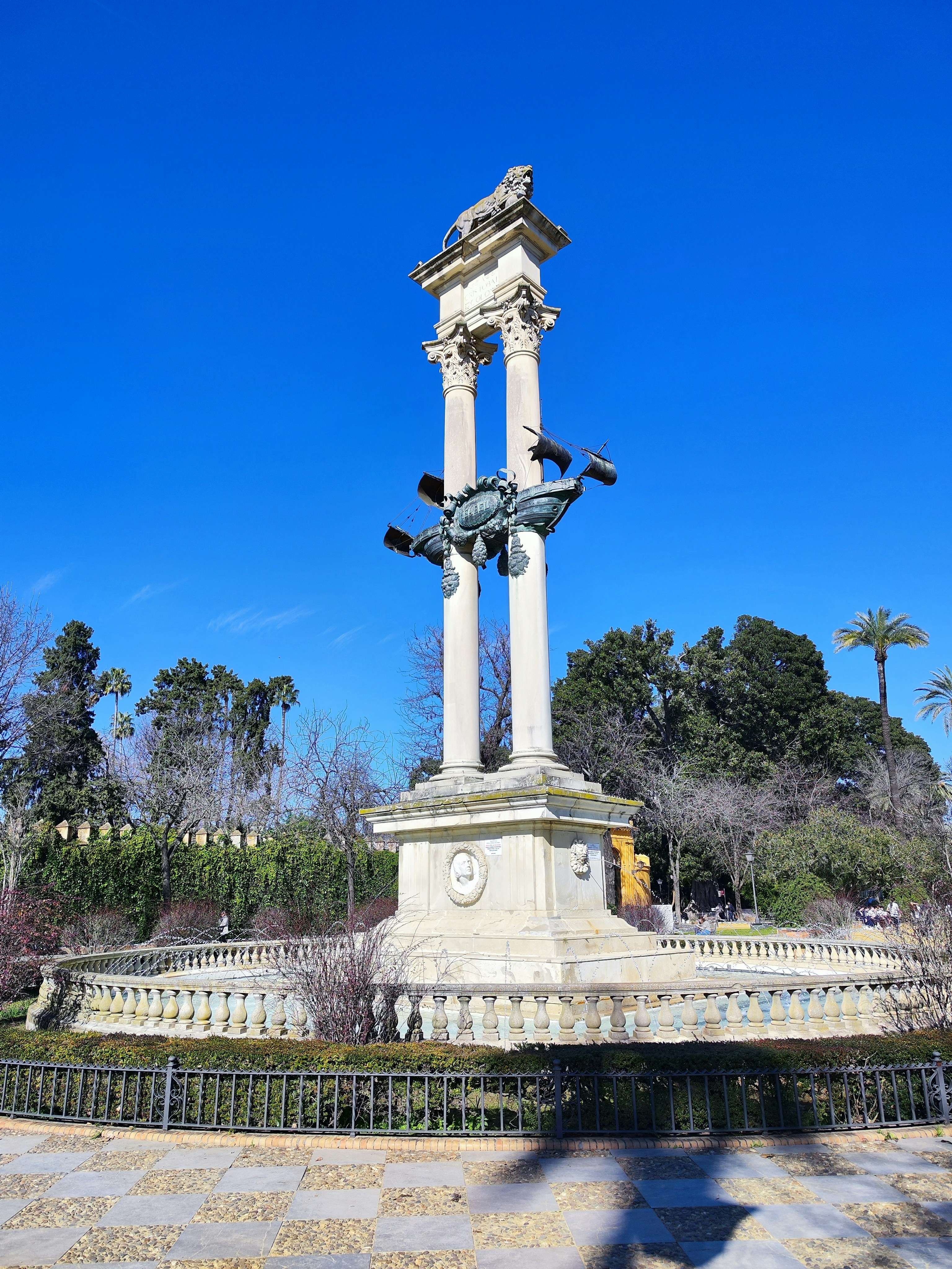 Christopher Columbus Monument, Sevilla, Spain.