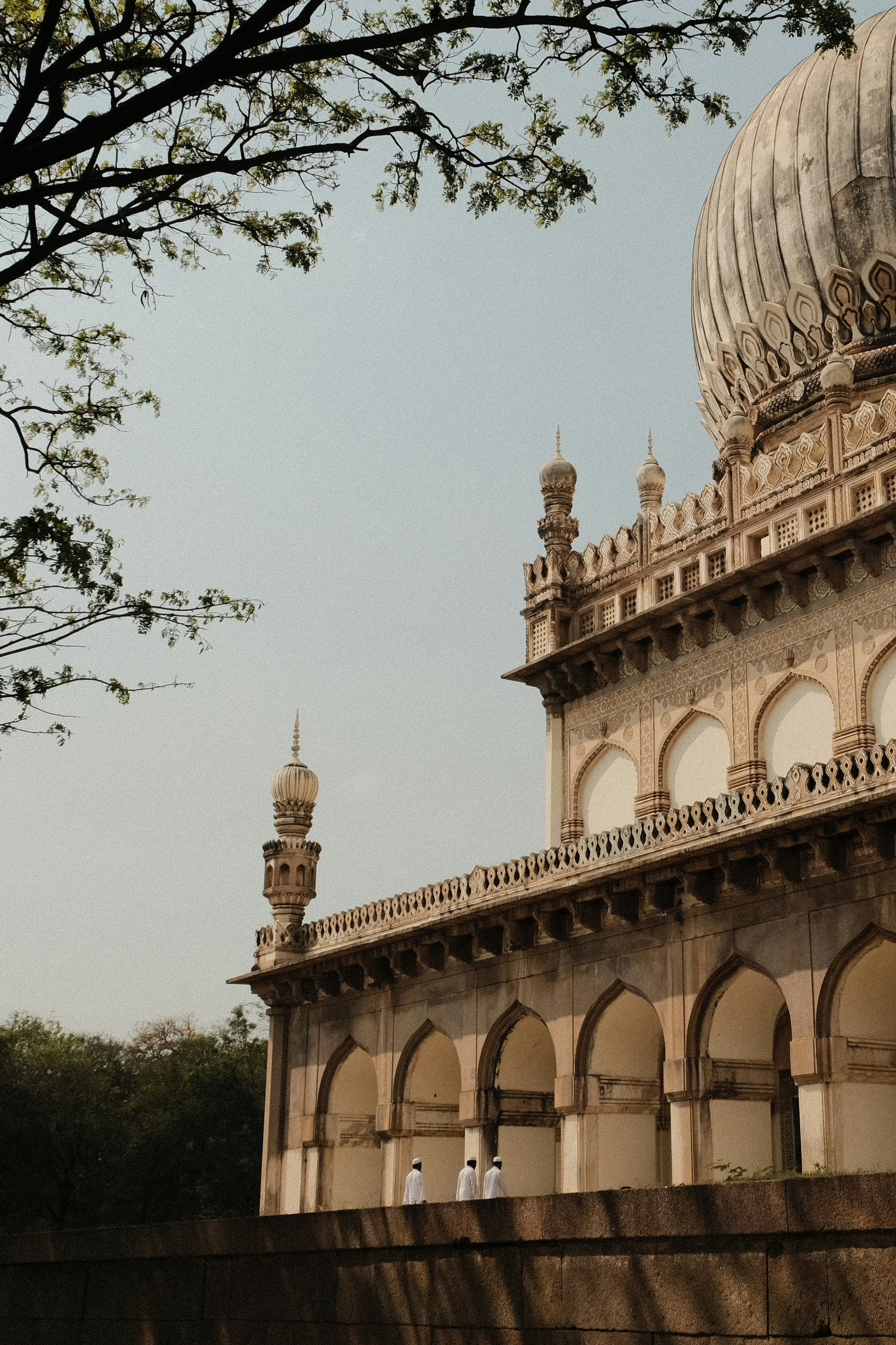 Qutub Shahi Tombs in Hyderabad, India. March 2024.