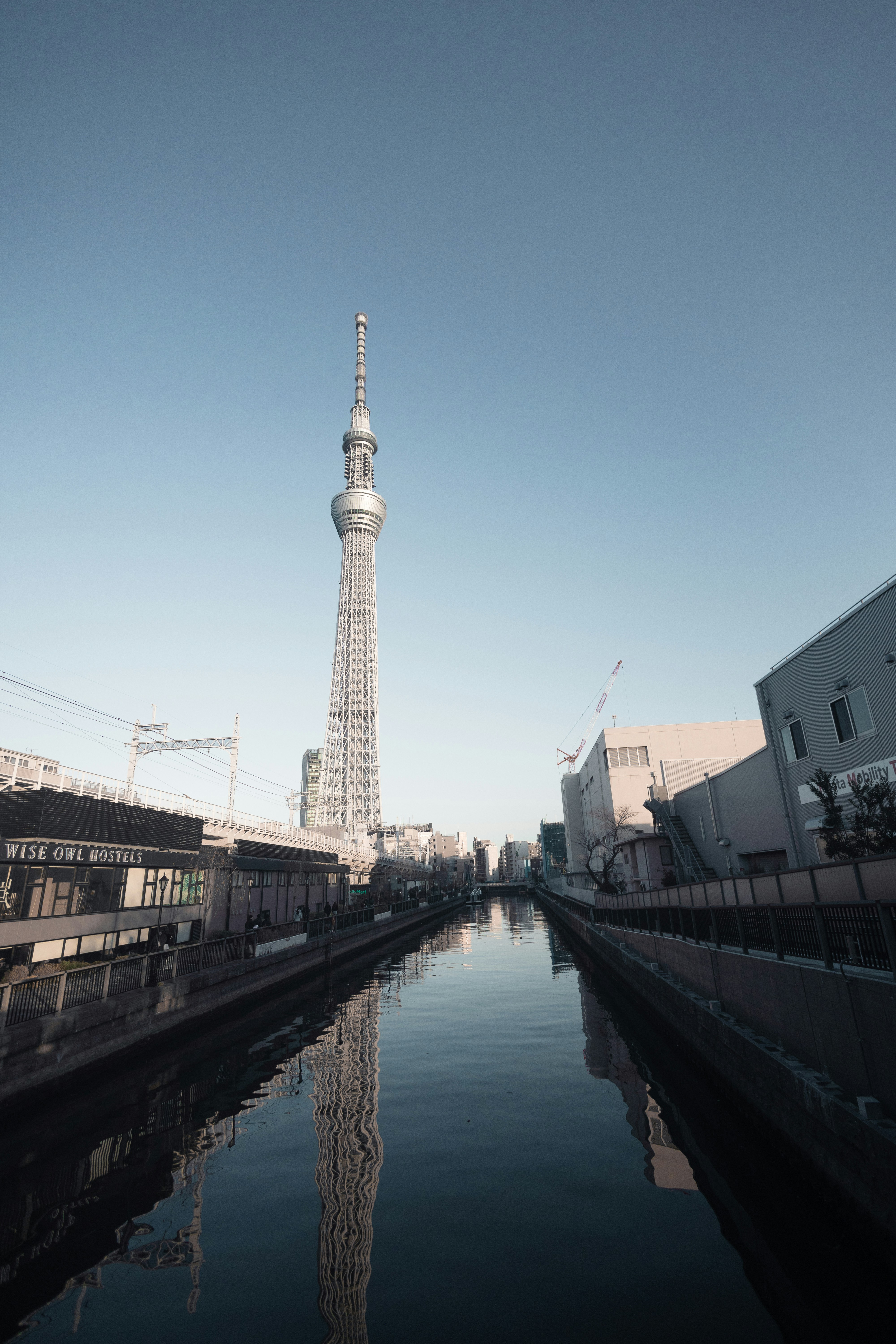 Skytree and the Glass Canal: Reflections of Tokyo's Modern Spine