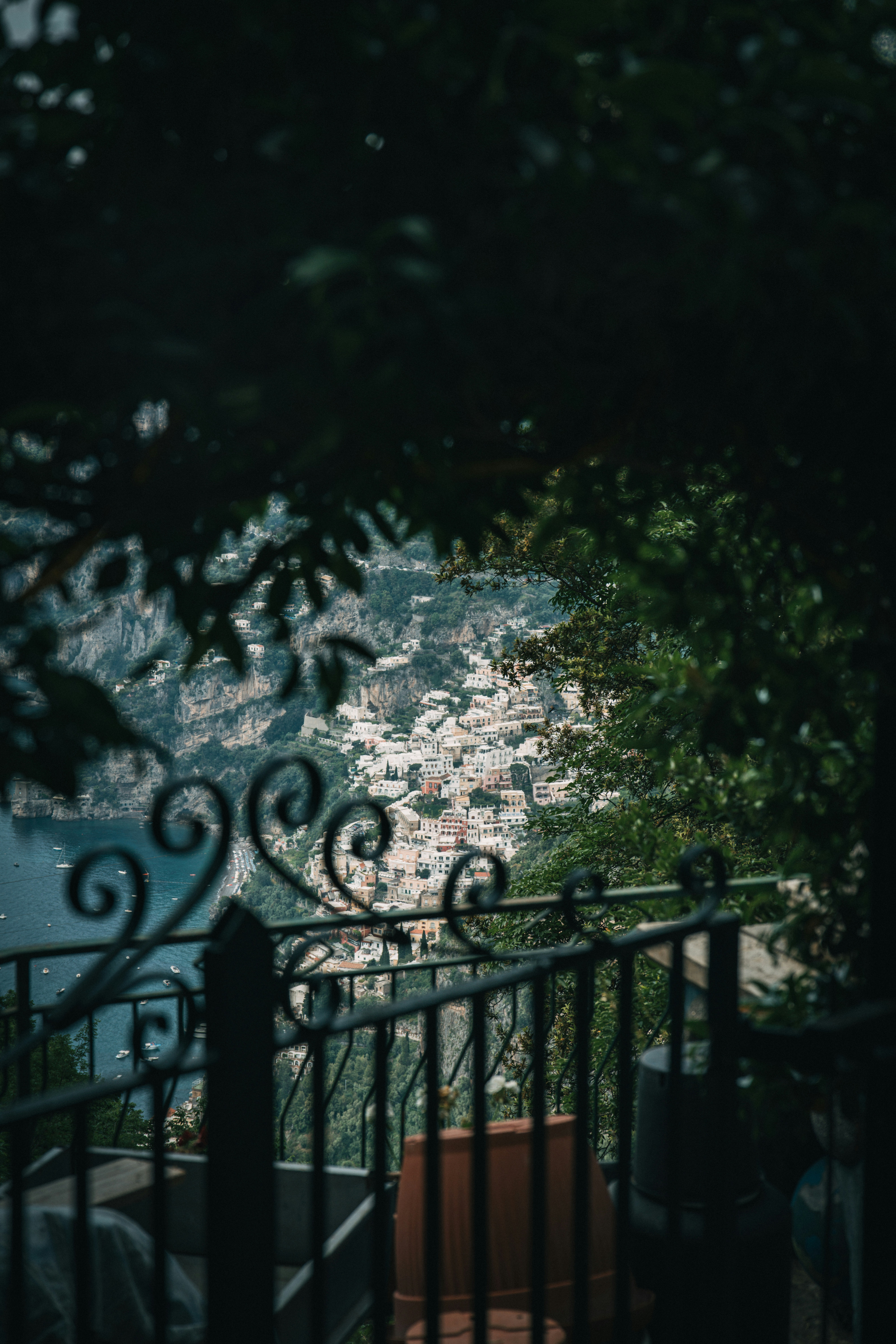 Hidden Terrace Overlooking a Coastal Crest