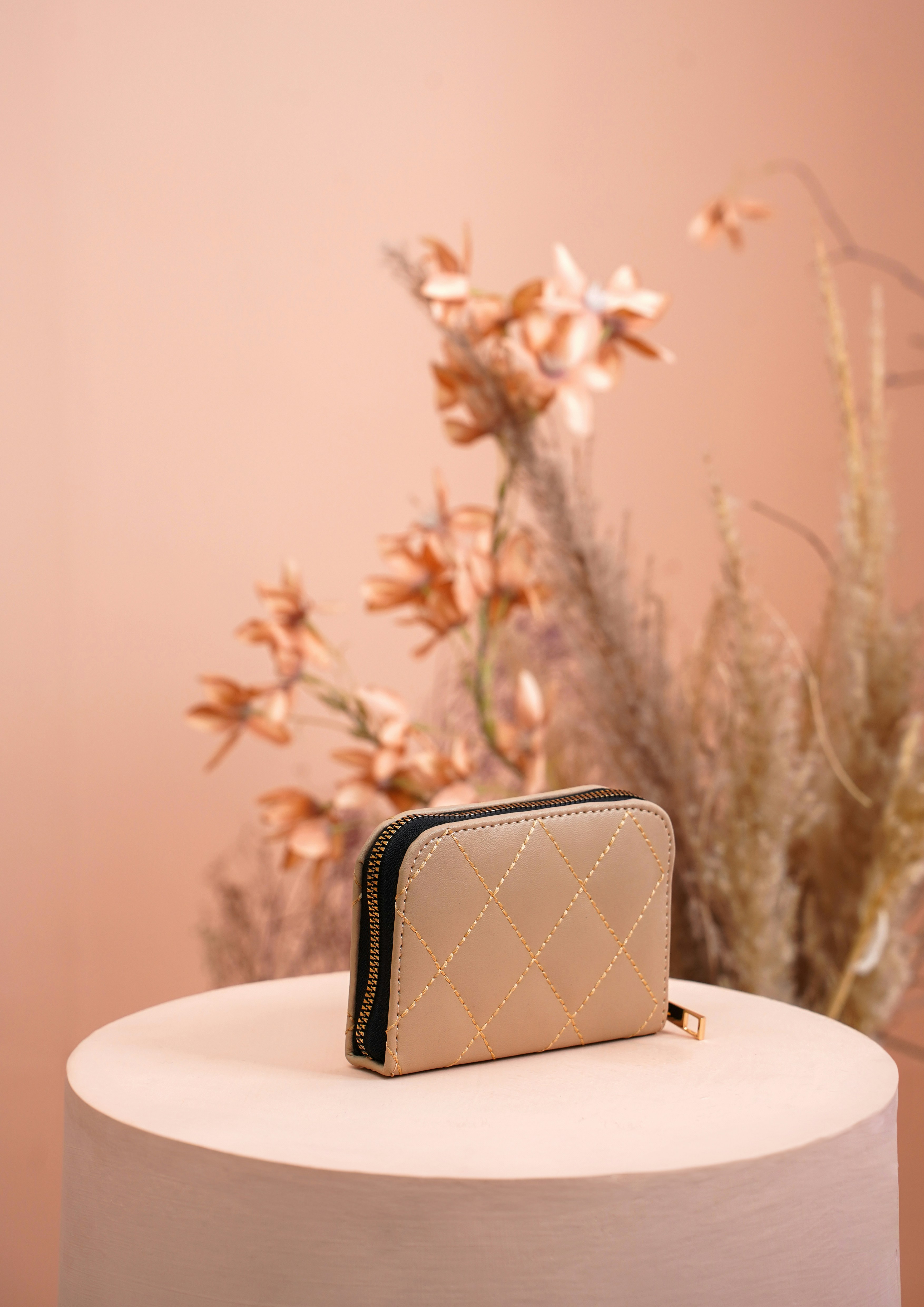 A white purse sitting on top of a white table photo – Free Lahore Image ...