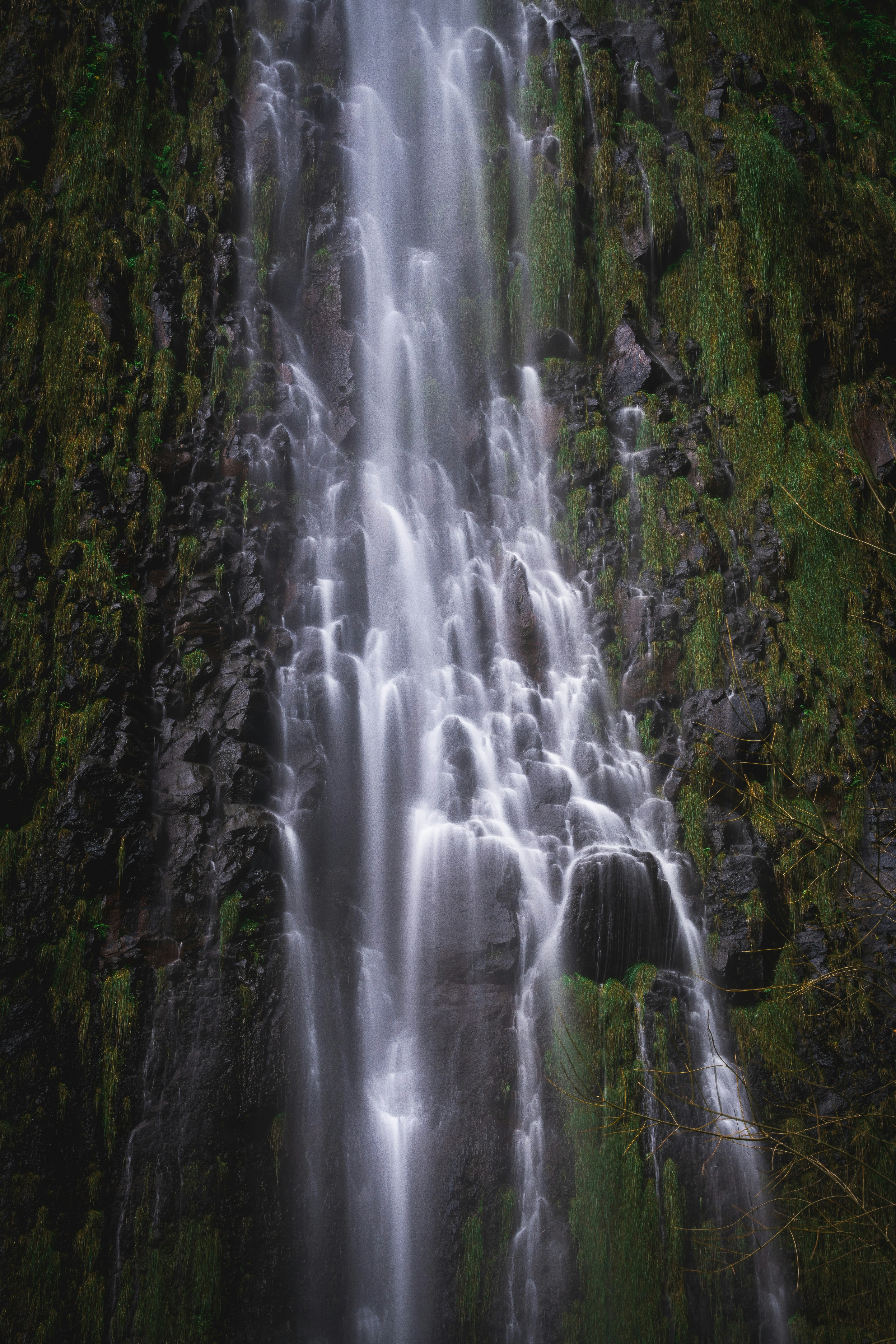 A very tall waterfall with lots of water photo – Free Portugal Image on ...