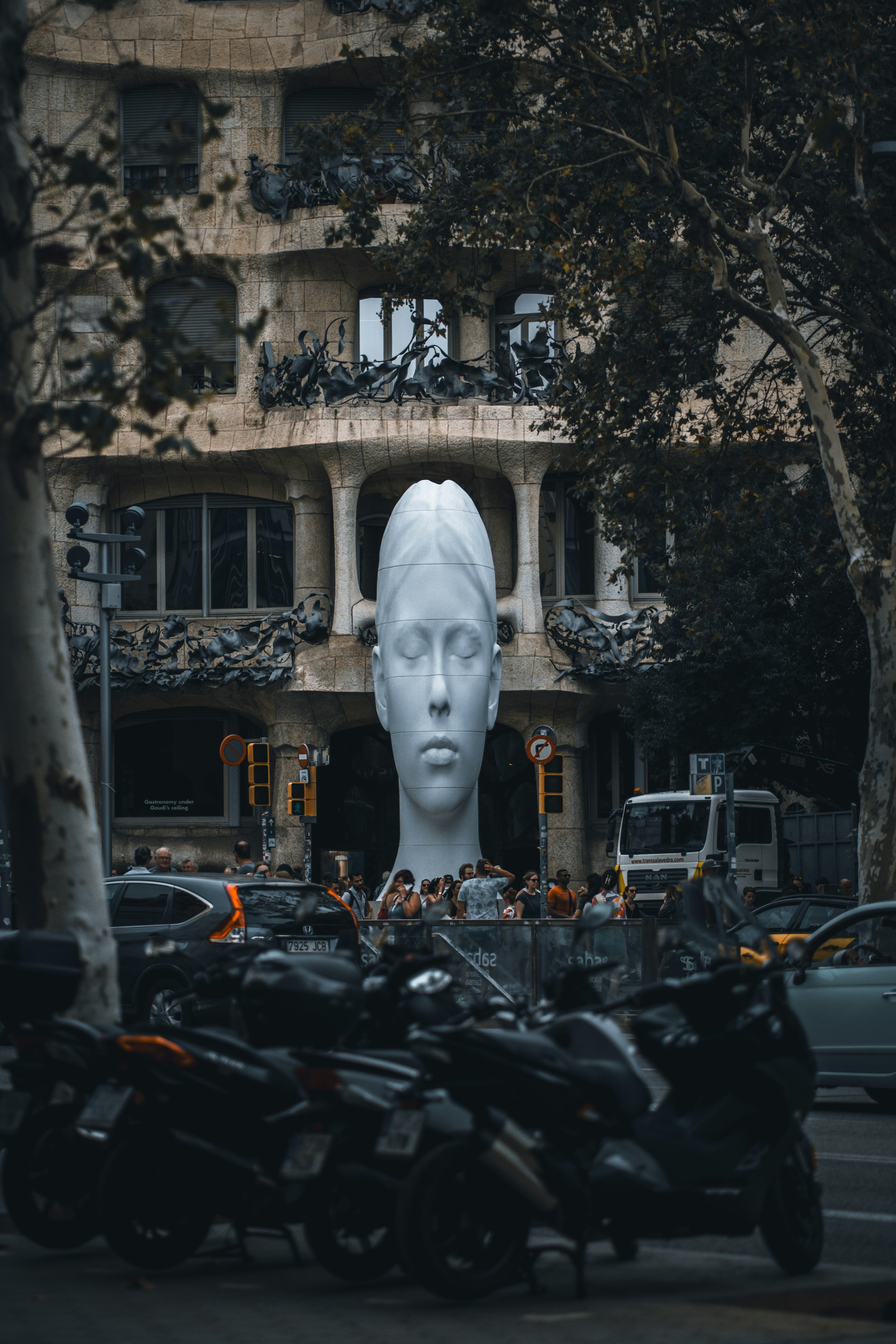 The Silent Giant Over a City Pulse