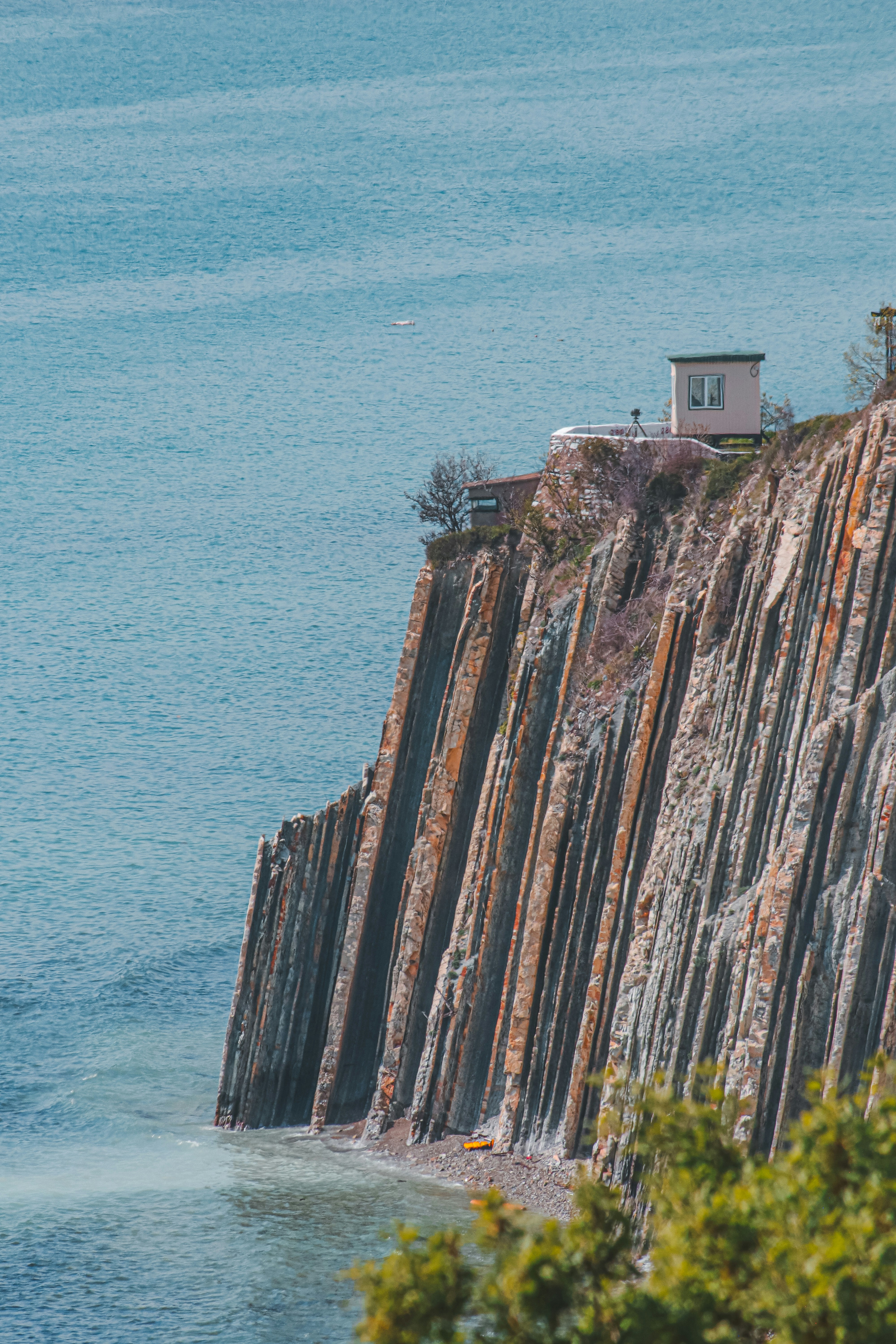 A house on a cliff overlooking the ocean photo – Free Novorossiysk ...