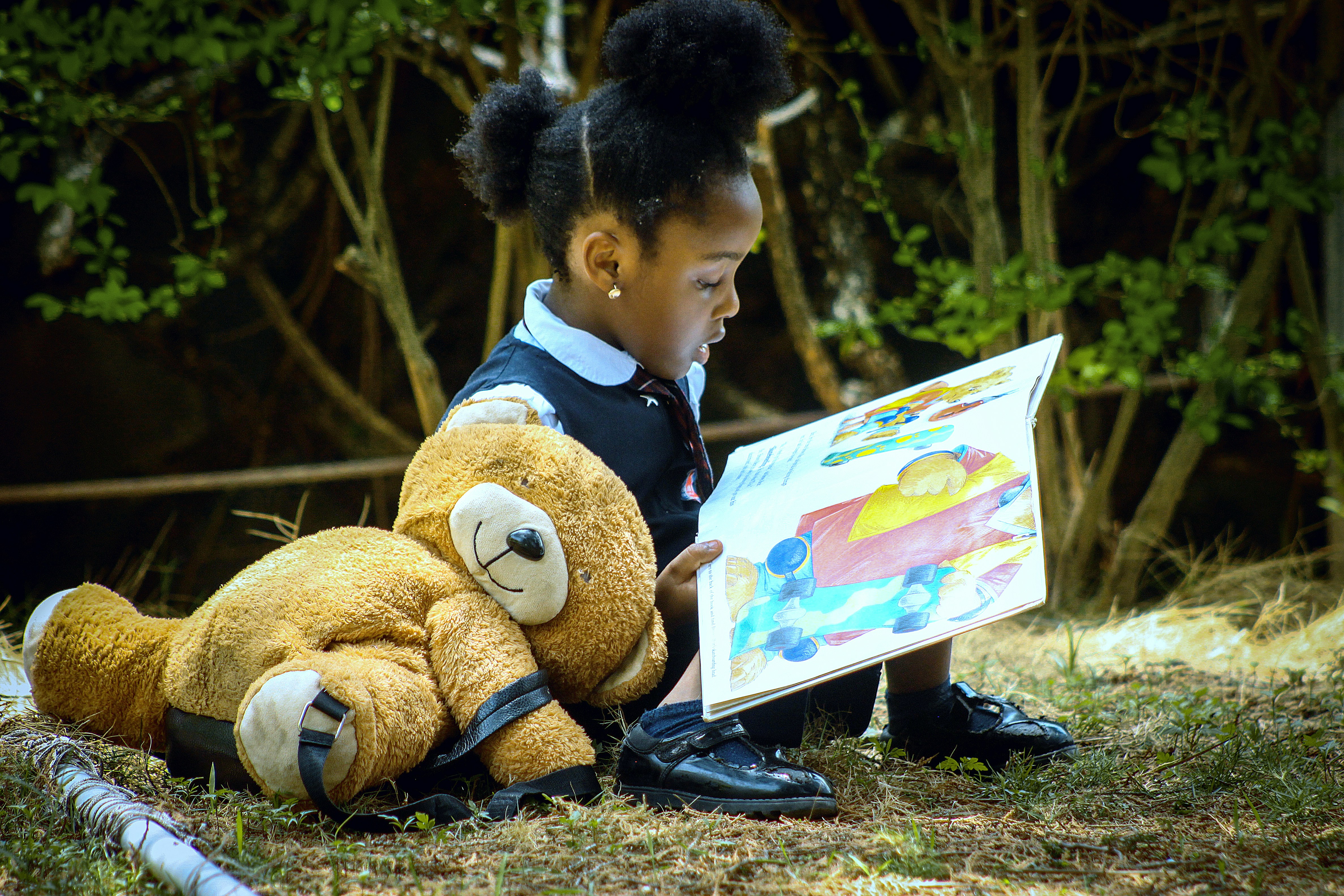 Whimsical Storytime Under the Trees