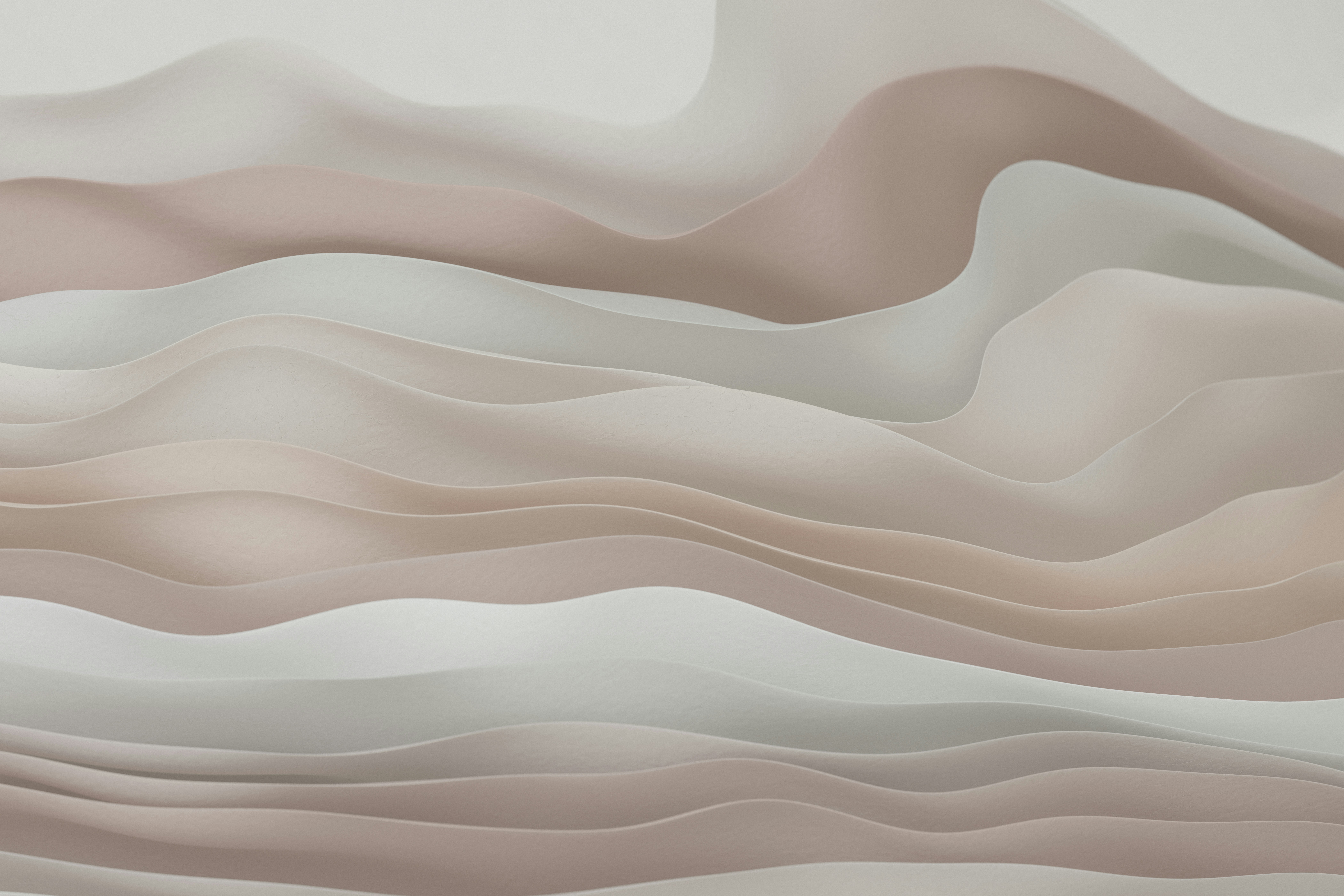 Une peinture d’une vague blanche, beige et noire photo – Photo 3d ...