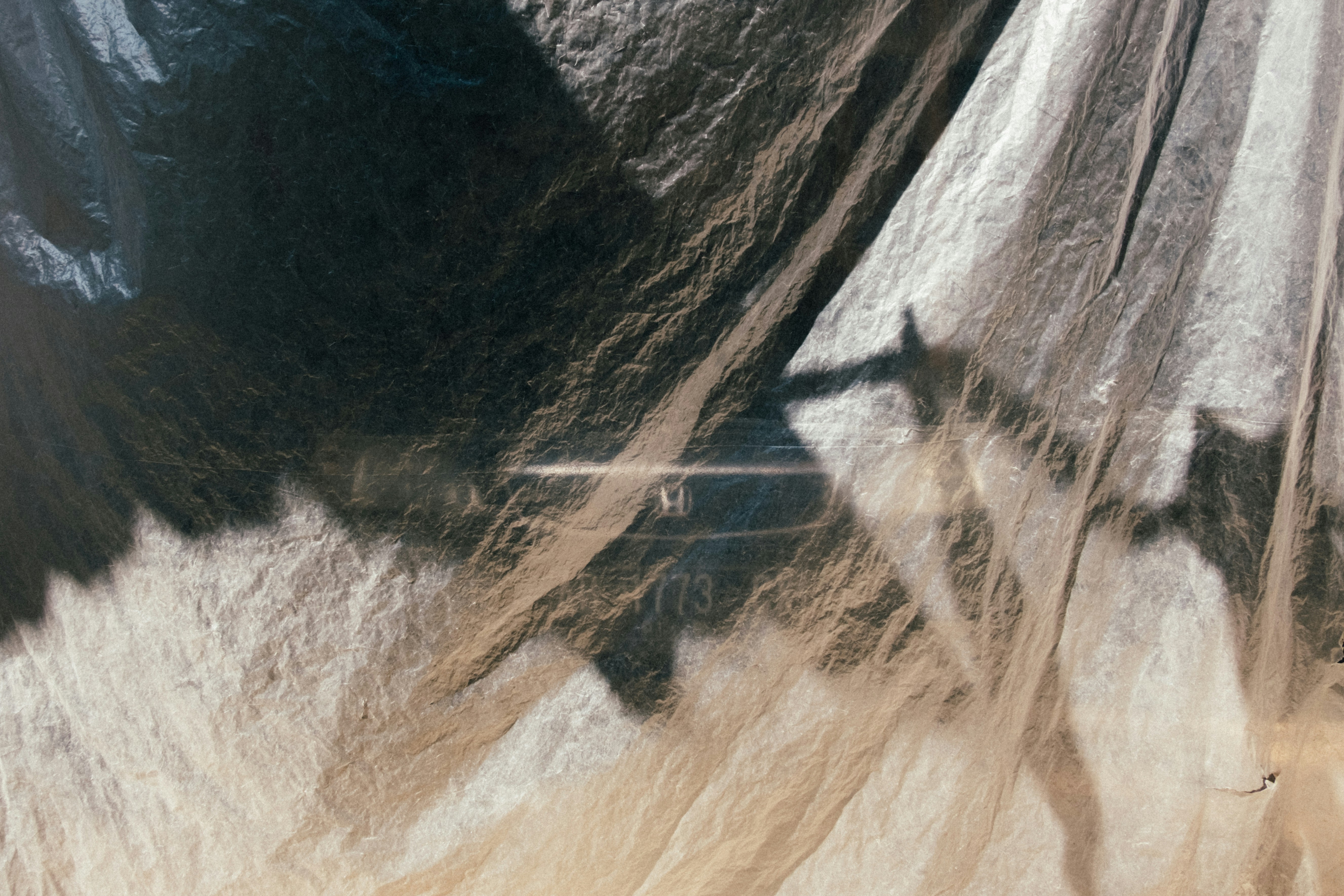 A shadow of a person riding a skateboard on a ramp photo – Free Plastic ...